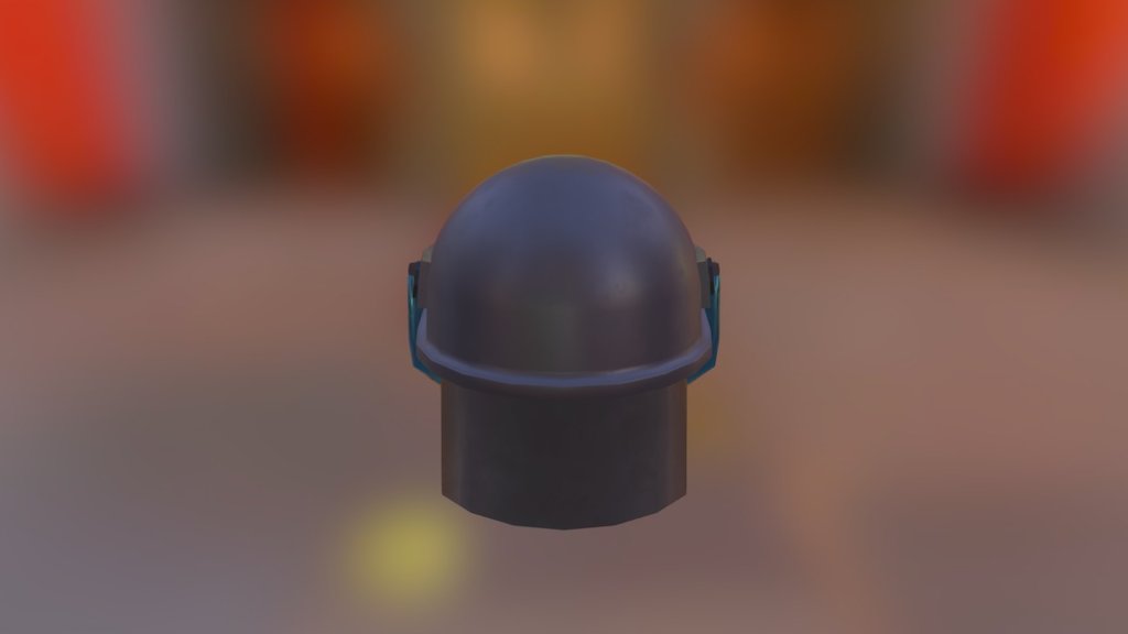 Riot Helmet - 3D model by Scott Oswell (@T3MP3ST) [19e323b] - Sketchfab