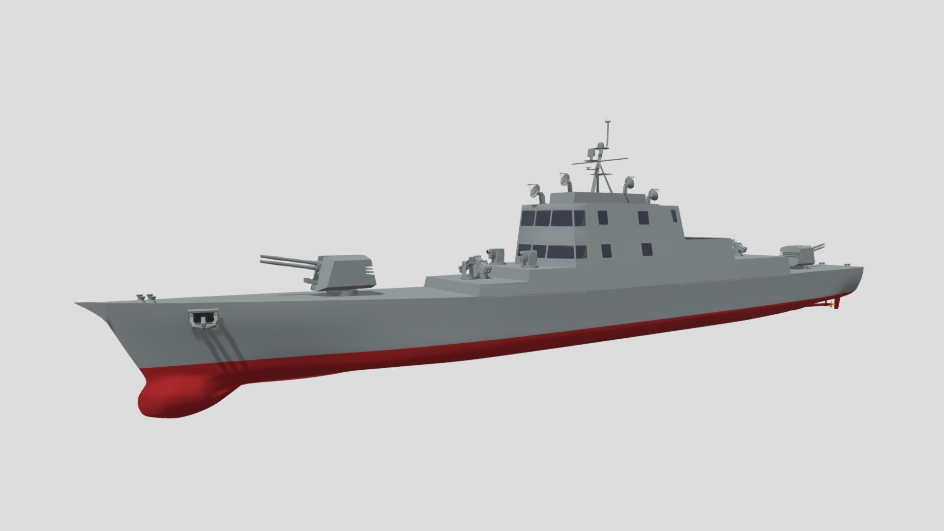 Nuclear-powered Ship - Download Free 3D model by gogiart (@agt14032013 ...