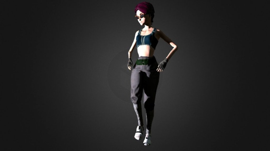 Locking Hip Hop Dance - Download Free 3D model by mortaleiros [19e71d6 ...