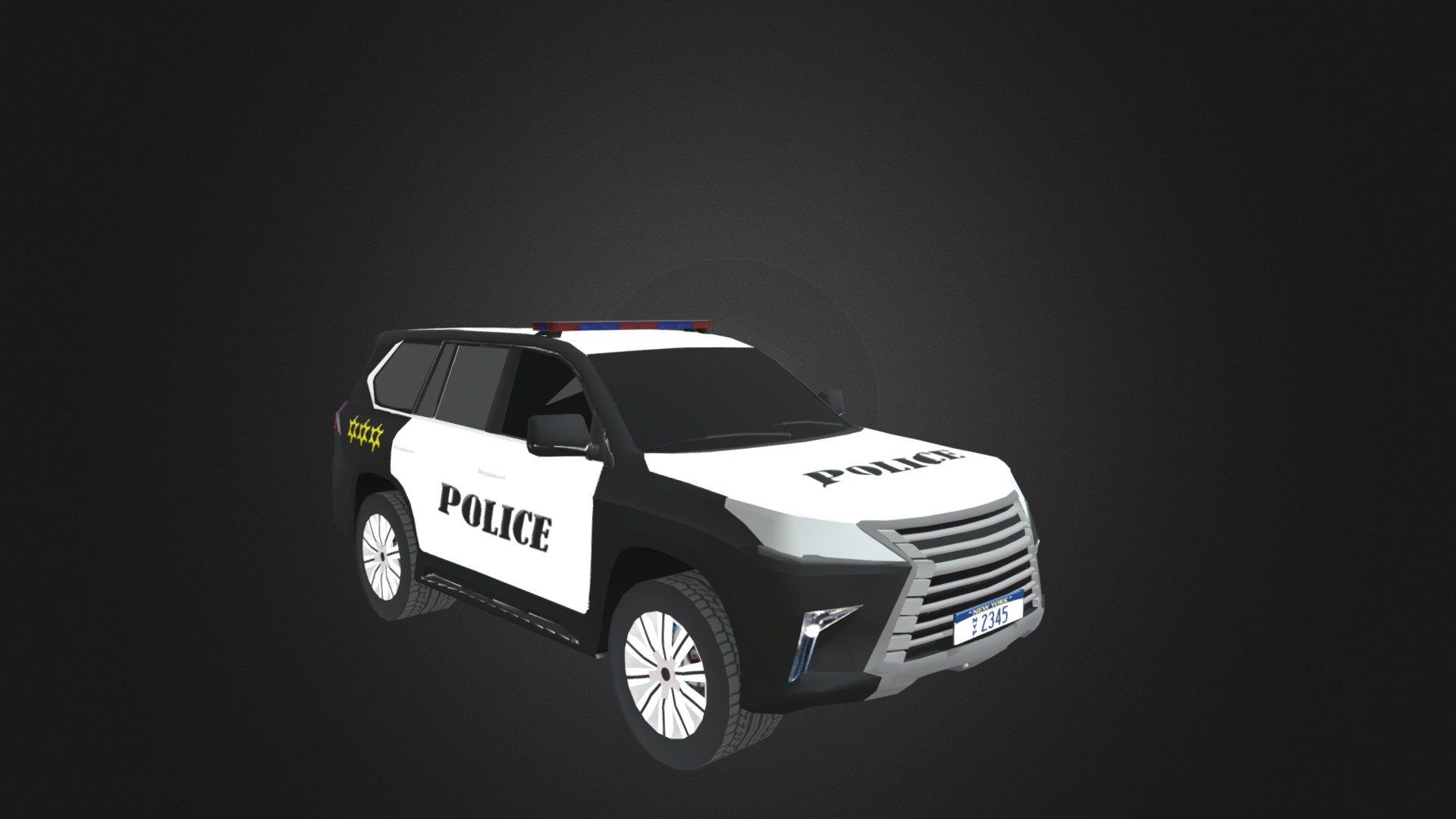 K9 Police Jeep - Buy Royalty Free 3D model by 3D Artist 1 (@hamidra7a ...