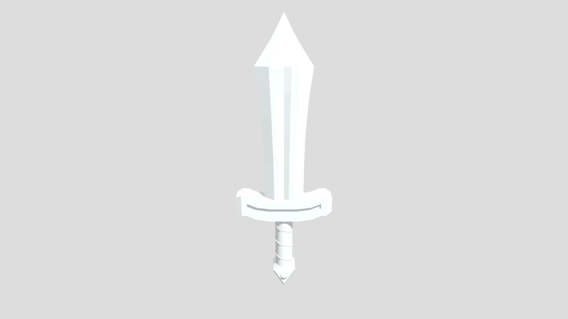 Simple Long Sword Video Game Asset - Download Free 3D model by ...