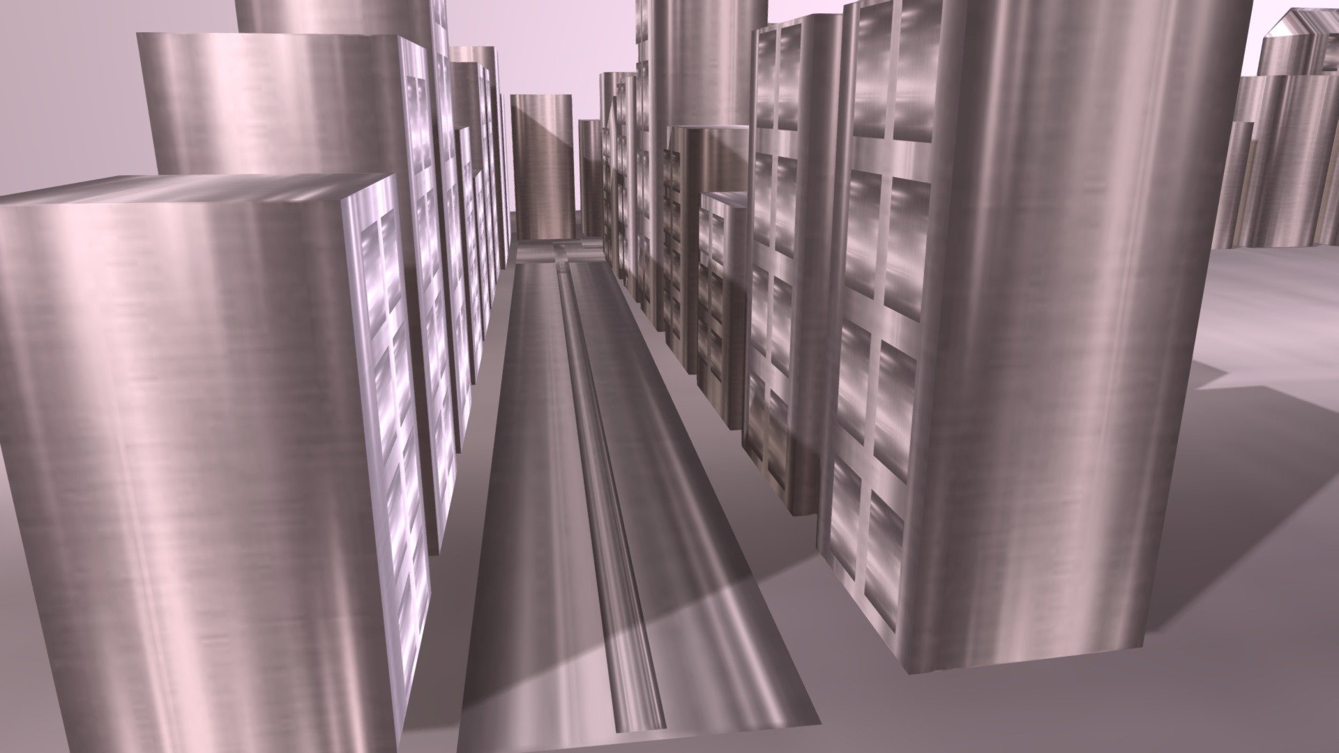 Metal City model - Download Free 3D model by kingszone456 [19e8f05 ...