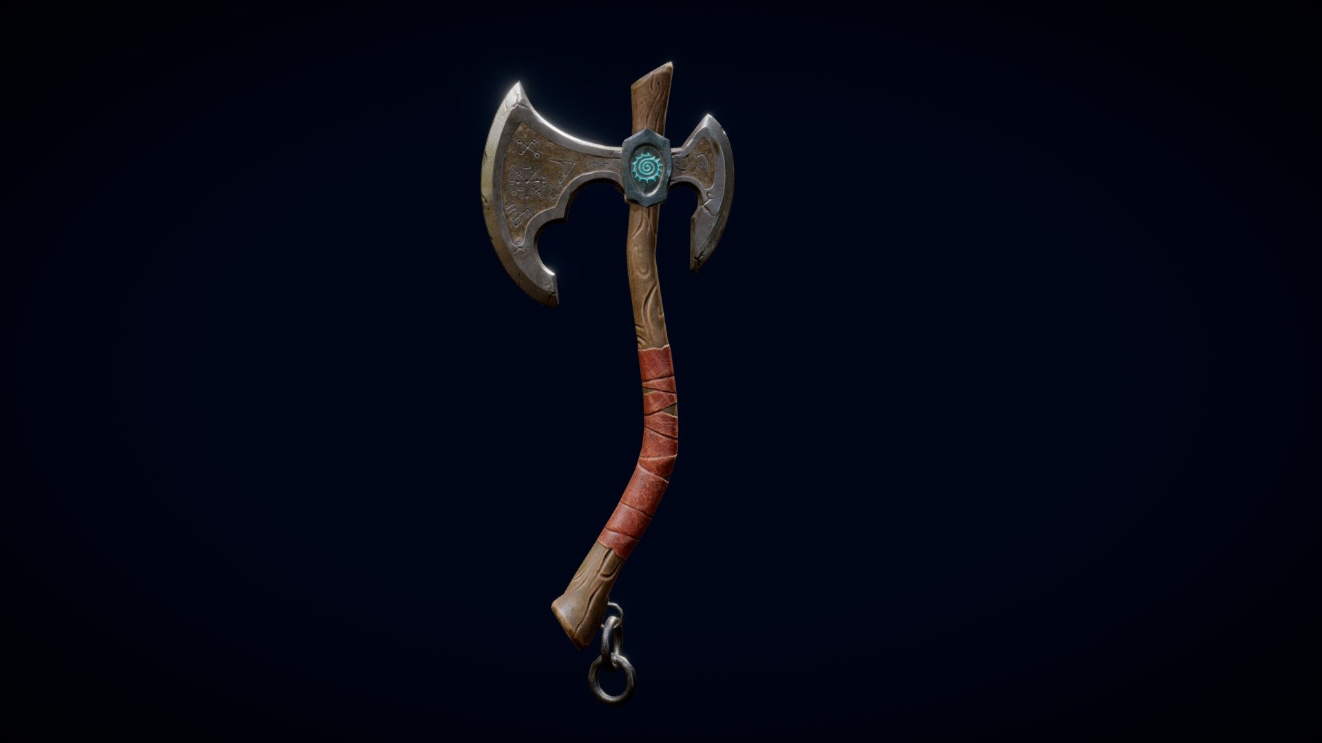 stylized viking ax low poly - 3D model by Mr_Pivot (@Nikolay_Golubkov ...