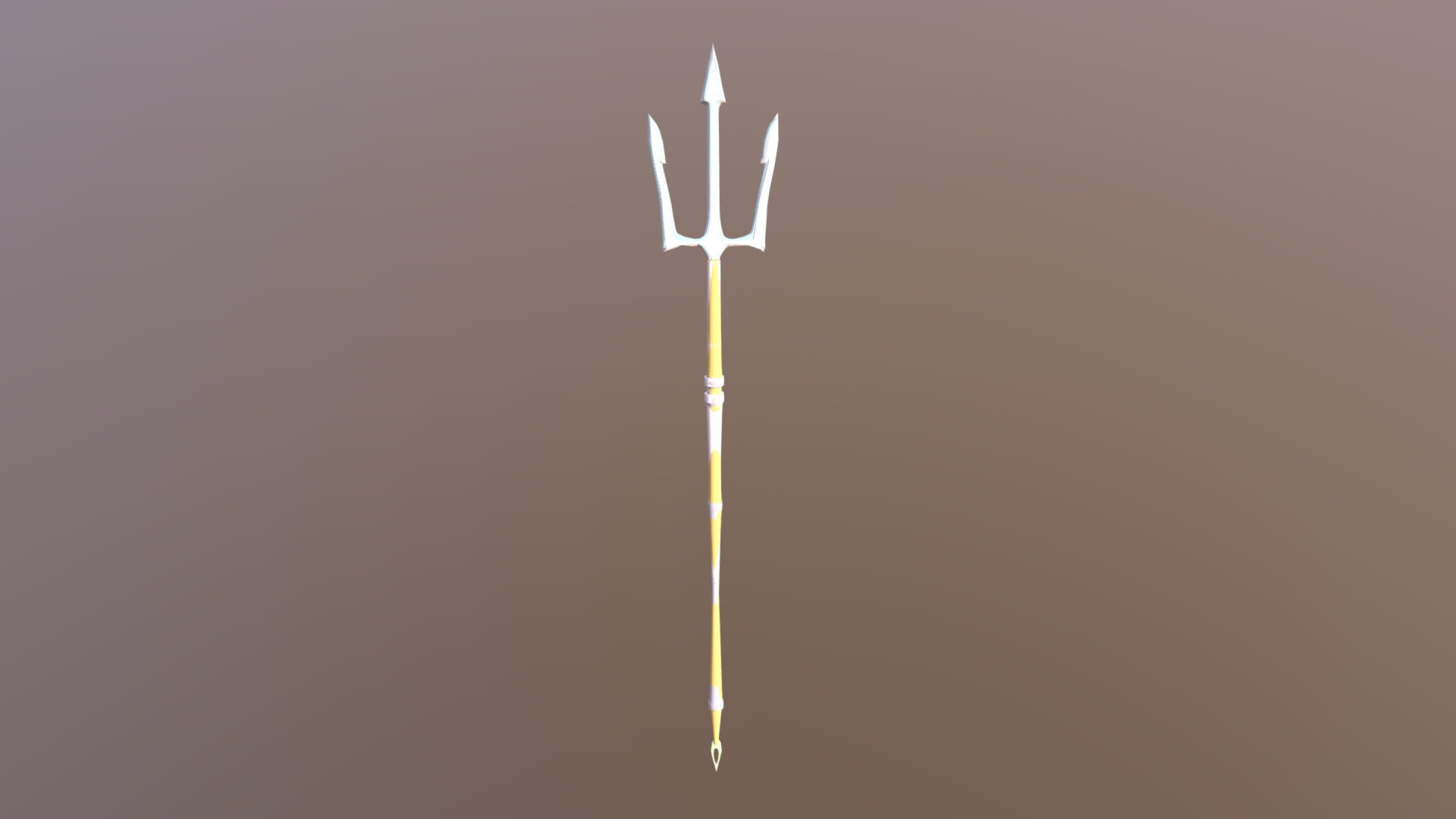 Rusted Trident - 3D model by Clam97 [19eb3c1] - Sketchfab