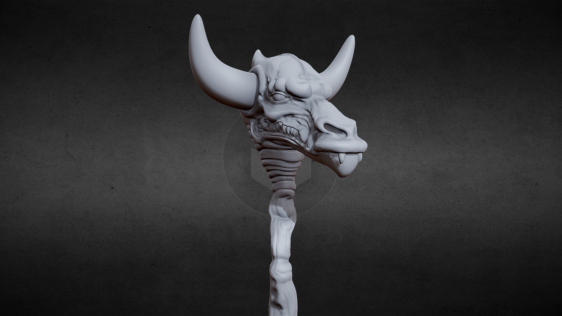 3D PRINTABLE THUNDERCATS MUMM RA STAFF - Buy Royalty Free 3D model by ...