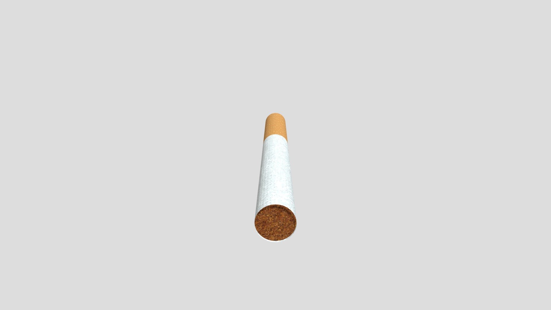 LOW POLY CIGARETTE - Download Free 3D model by xVito [19ed36b] - Sketchfab