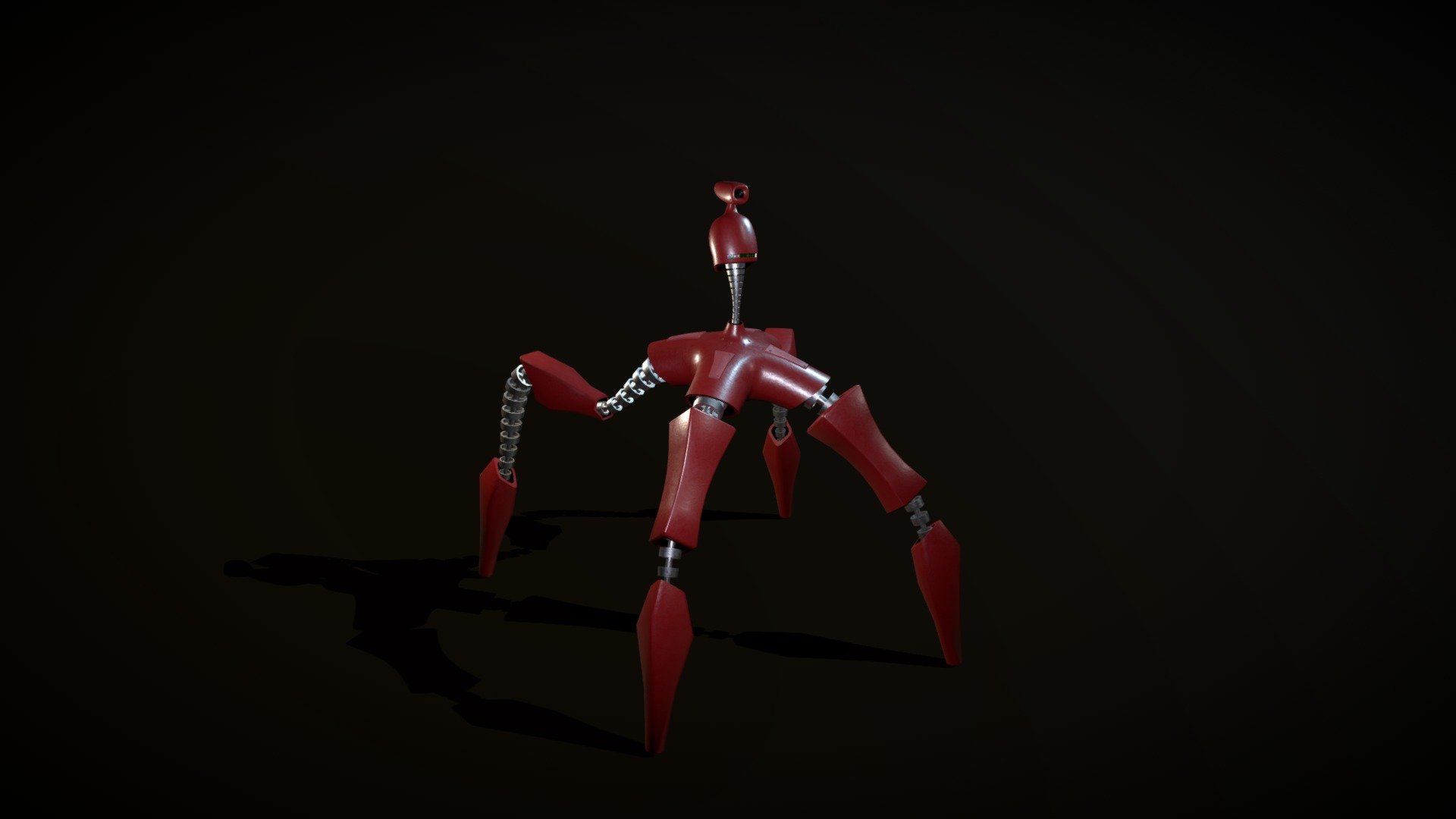 spider robot - Download Free 3D model by LehaYa [19ed928] - Sketchfab