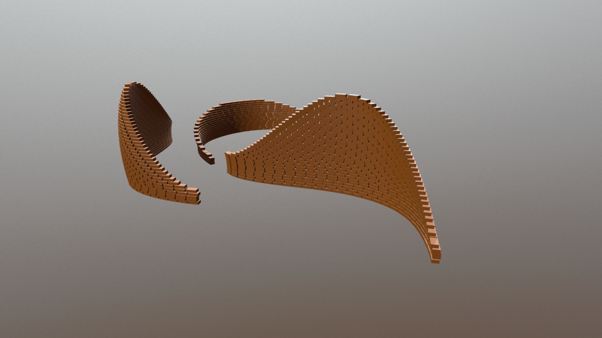 Brick Model - 3D model by joaosantis [19ed937] - Sketchfab