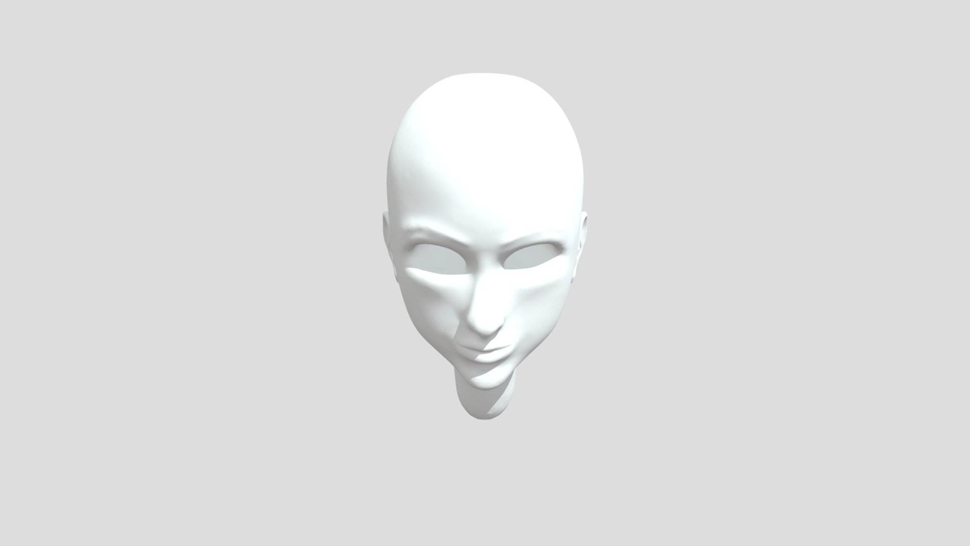 Head Sculpt Study - 3D model by Chris Luntraru (@chrisluntraru ...