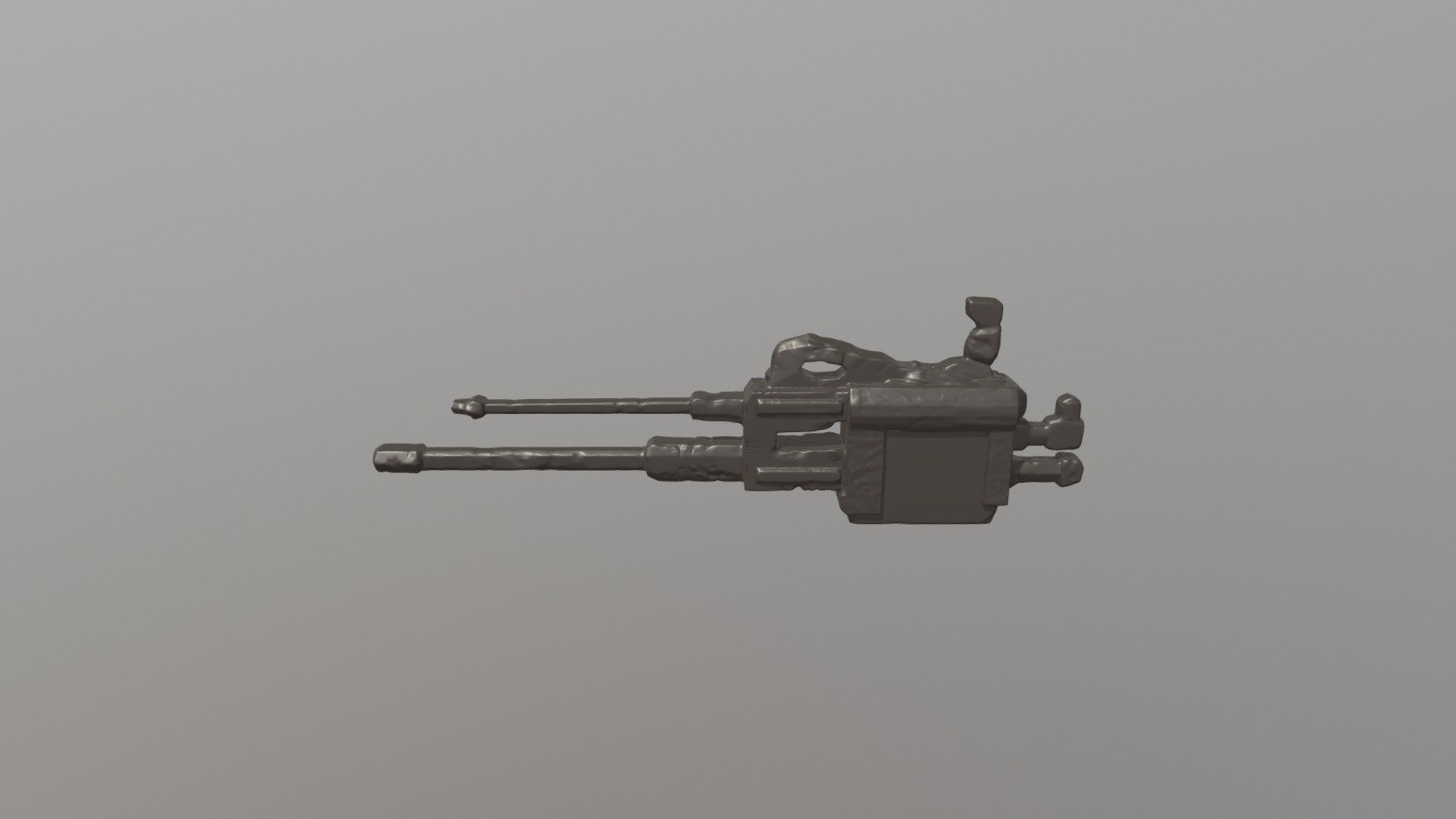 Heavy Scrap Gun - 3D model by Sirhungerstrike [19edb48] - Sketchfab