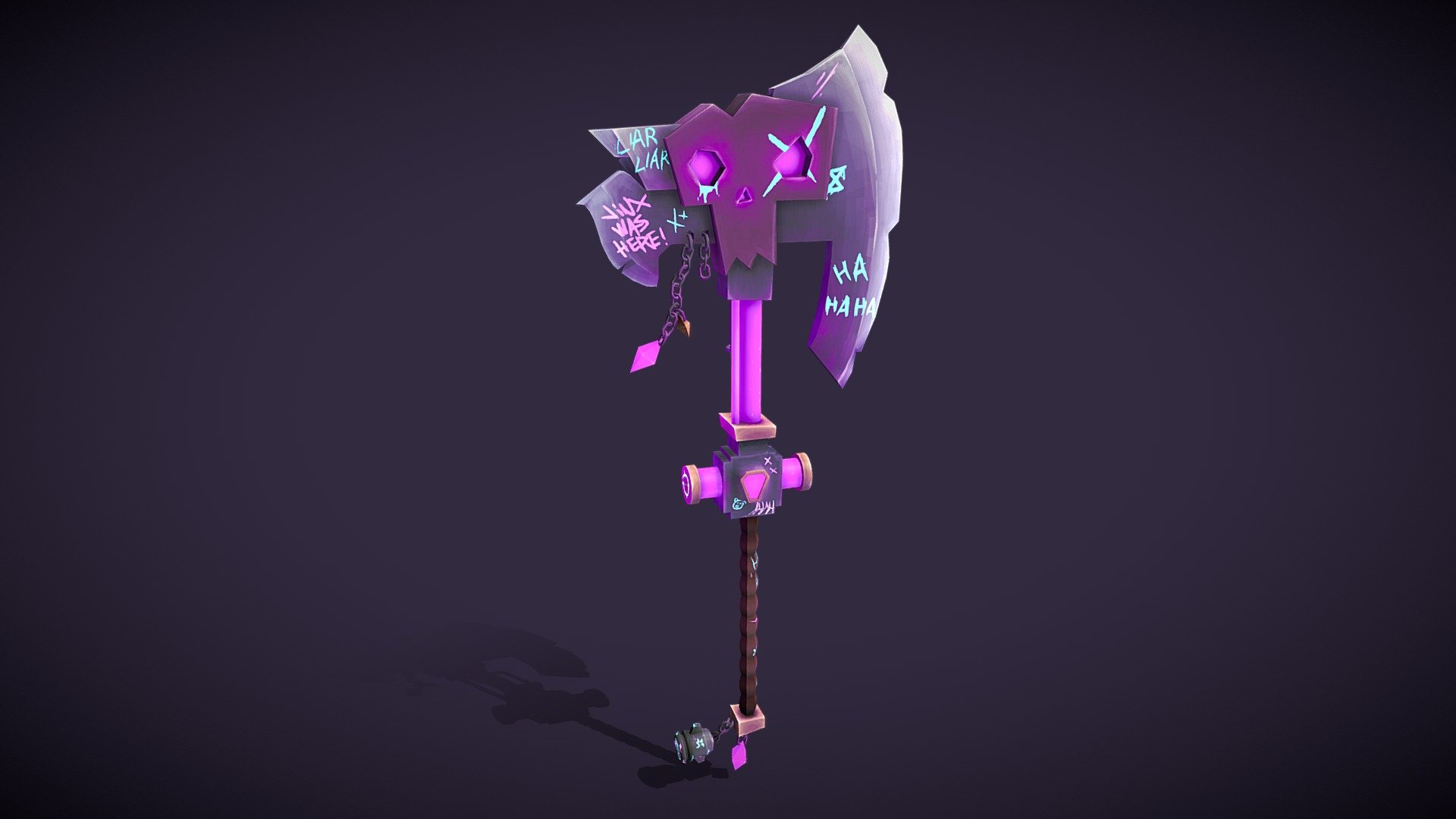 Arcane Shimmer Axe - 3D model by Leo Goitzsch (@leogoitzsch) [19ee074 ...