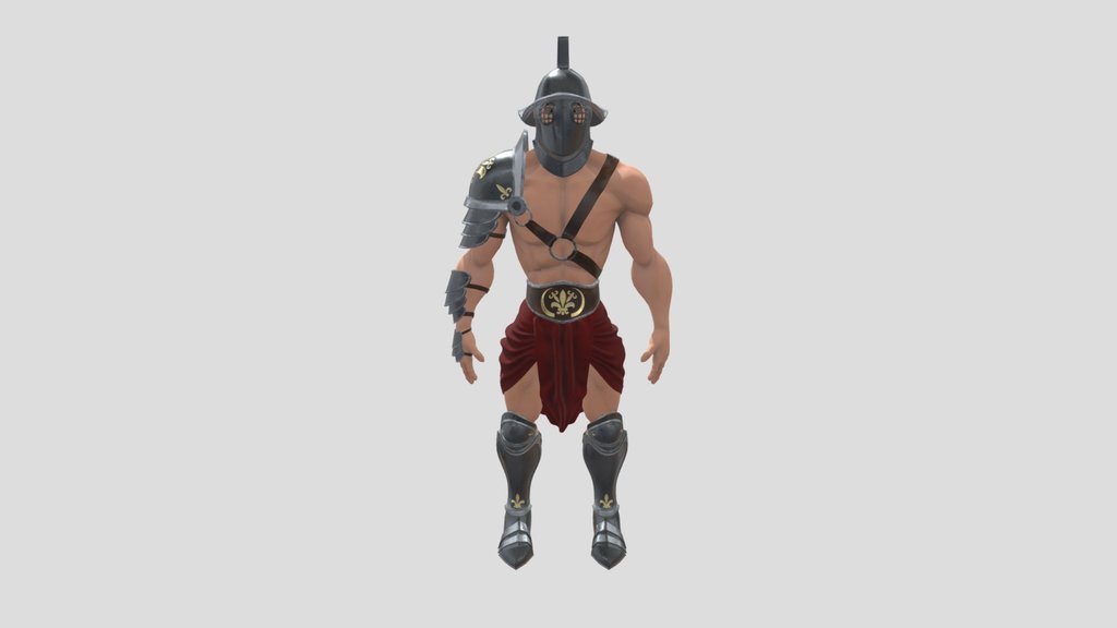 Gladiator - A 3D model collection by fred.t - Sketchfab