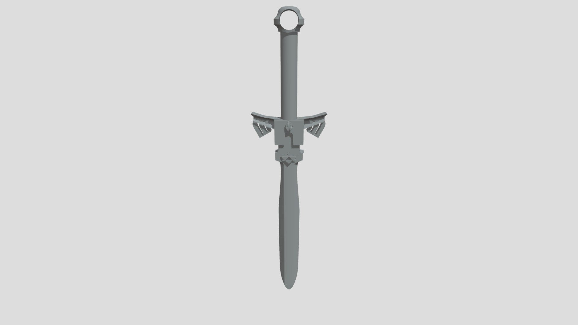 Master Sword key chain - Download Free 3D model by Littlesharkey1232 ...