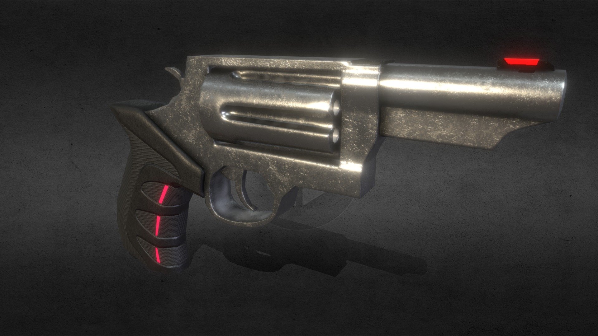 modern revolver - Download Free 3D model by Artur_all (@Volodya_all ...
