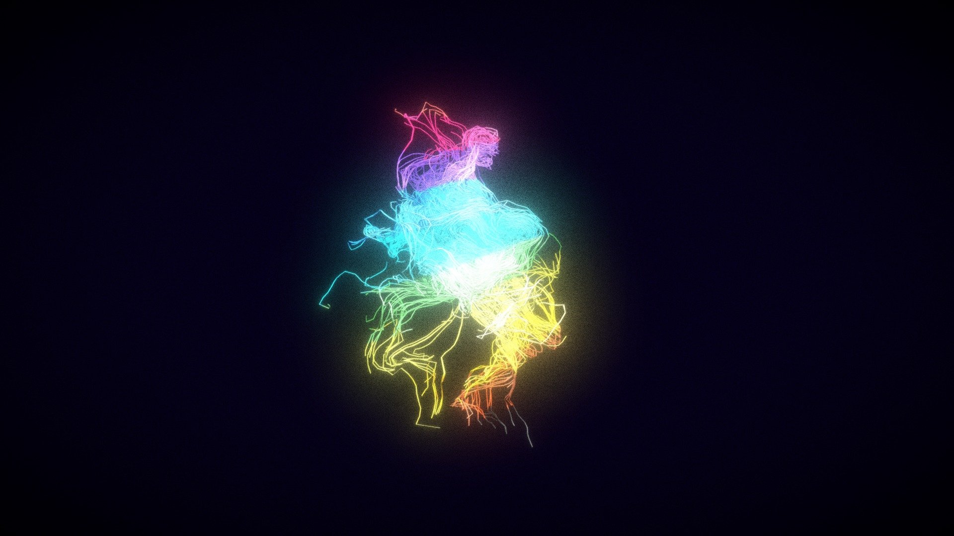 Modern Art 026 Teleporting Human - Download Free 3D model by ...