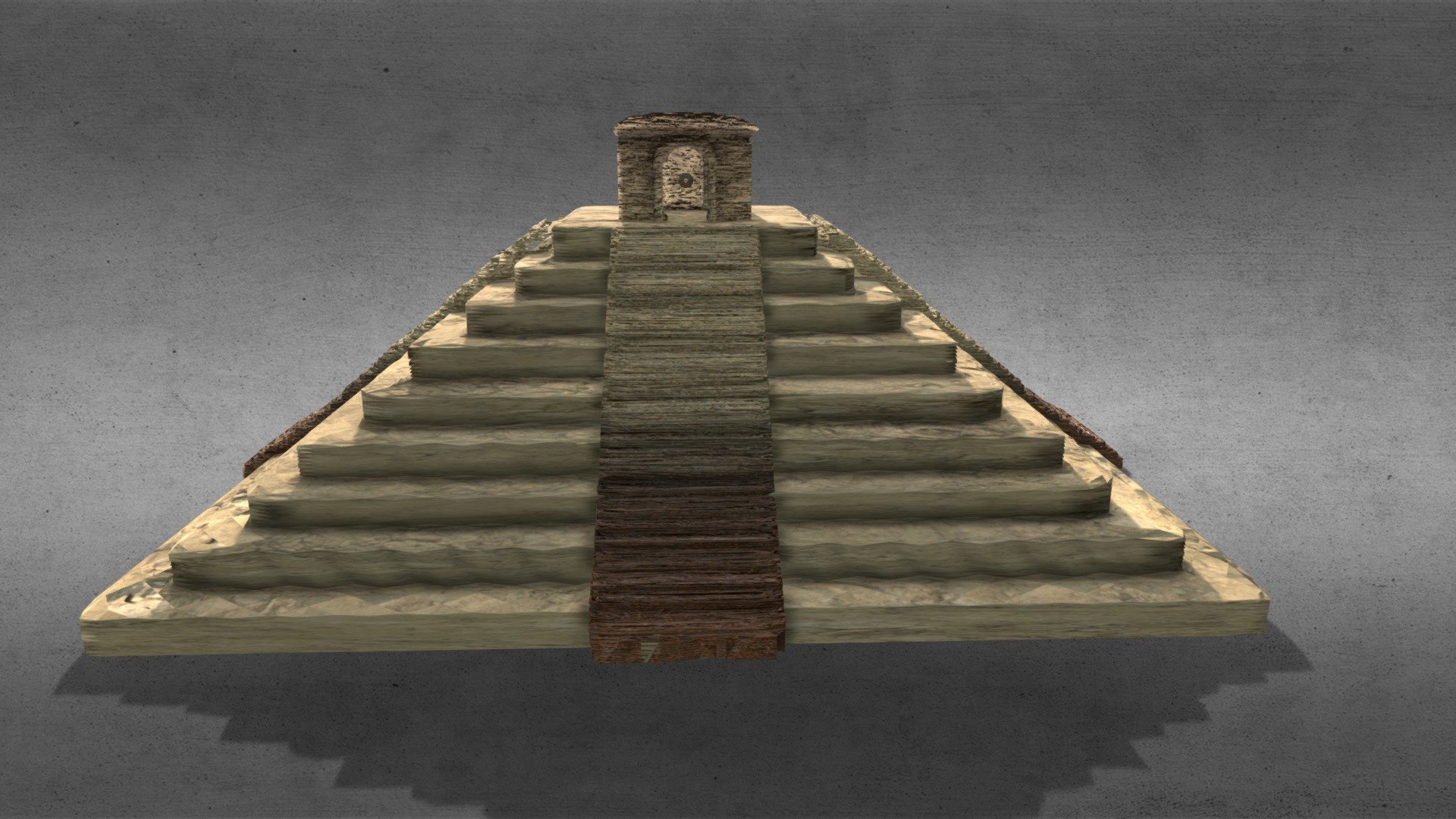 Mayan Temple/Pyramid - Buy Royalty Free 3D model by The Scan Man ...