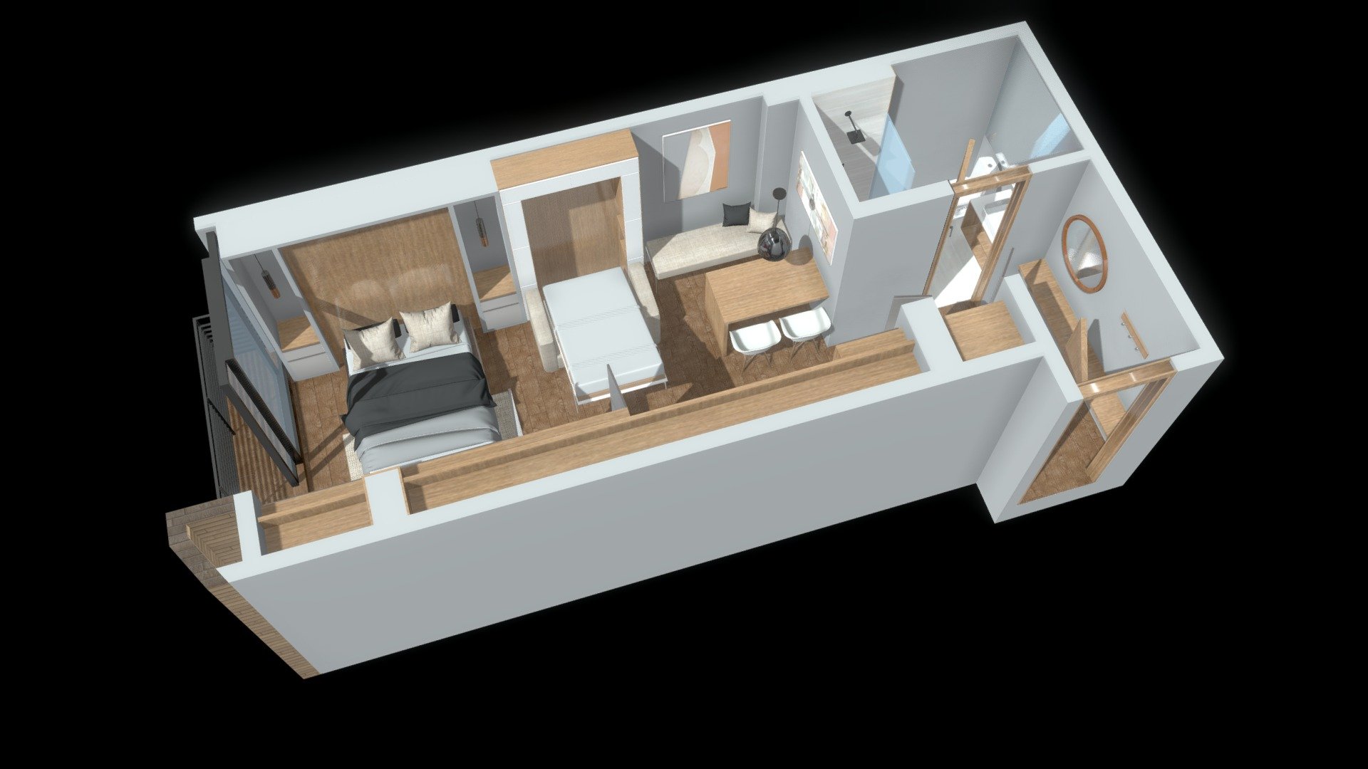 EDIFICIO LOTO 122 - APTO 203 - 3D model by MOKA ANIMATION STUDIOS (@mokanimationstudios ...