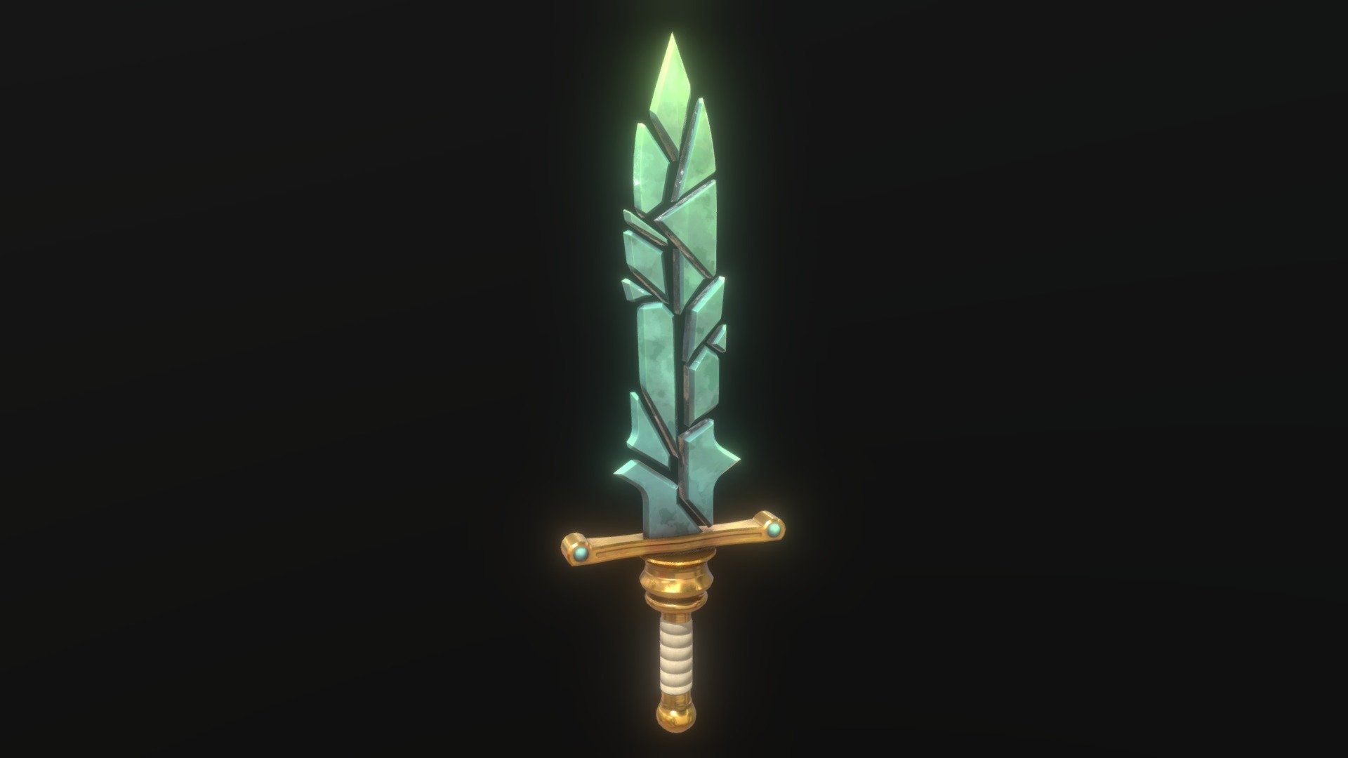 Fragmented Sword - 3D model by Babevid [19f48b3] - Sketchfab