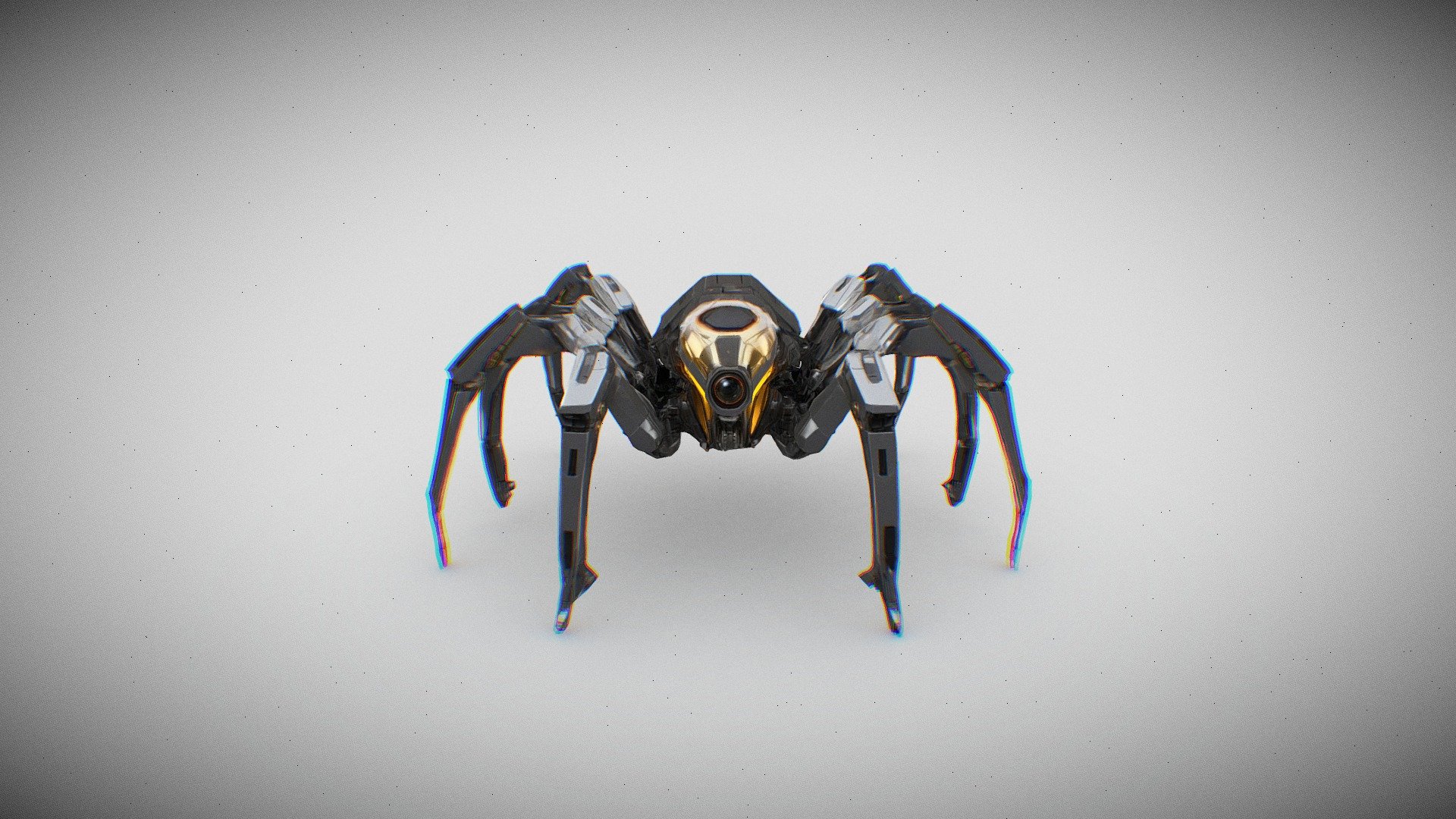 Spider_Bot - Download Free 3D model by max_luminor [19f4cce] - Sketchfab