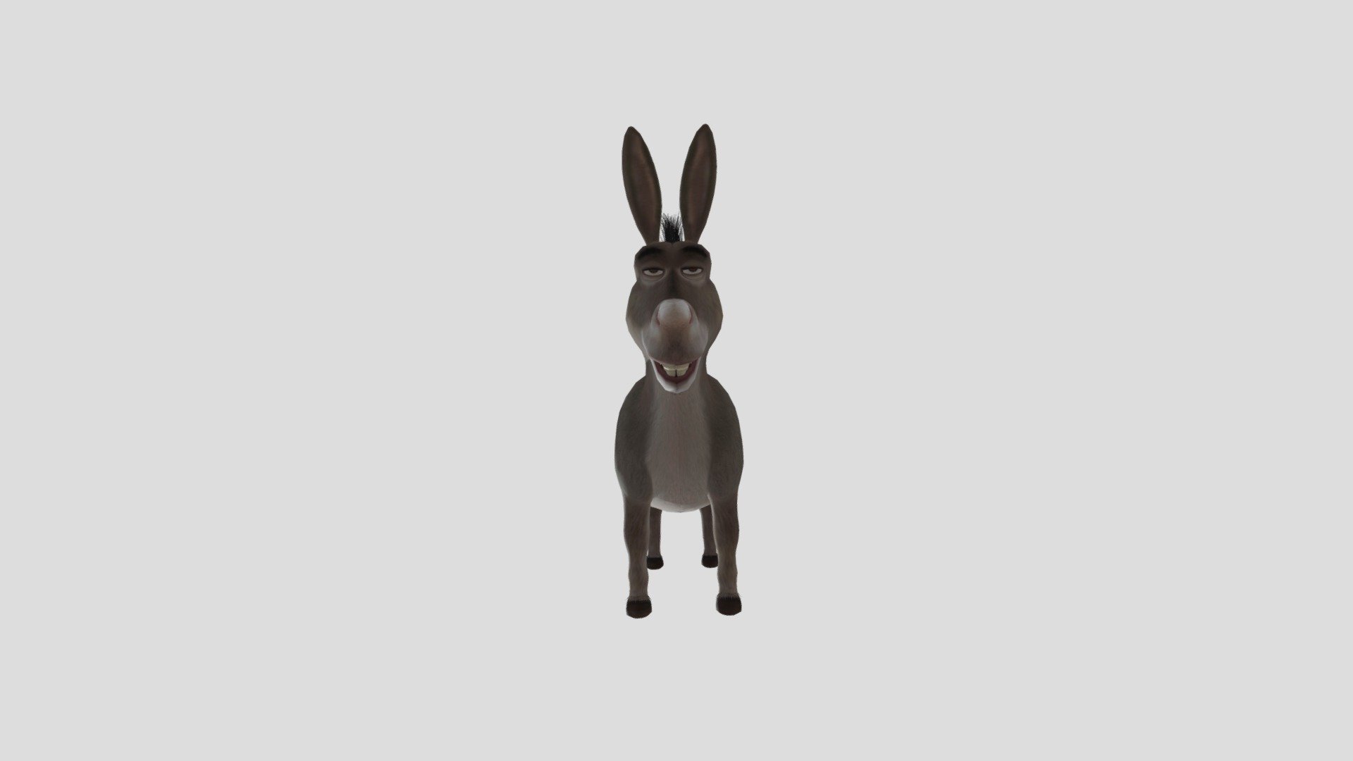 Donkey (Pocket Shrek) - Download Free 3D model by Guilherme Navarro ...