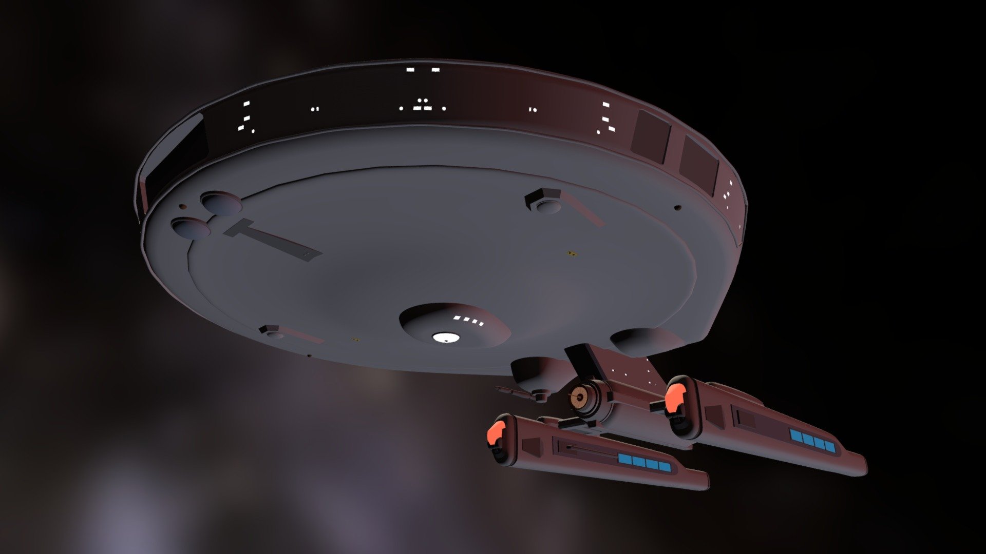 USS Aquila - 3D model by lonniemcafee [19f5a2f] - Sketchfab
