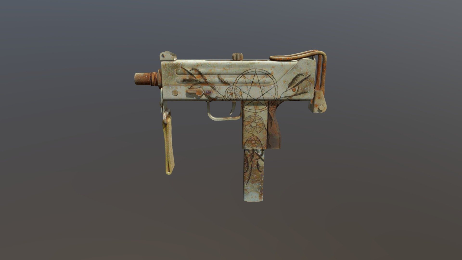 CS: GO | MAC-10 | Dream Scratcher - 3D model by Hop Machine (@musclle ...