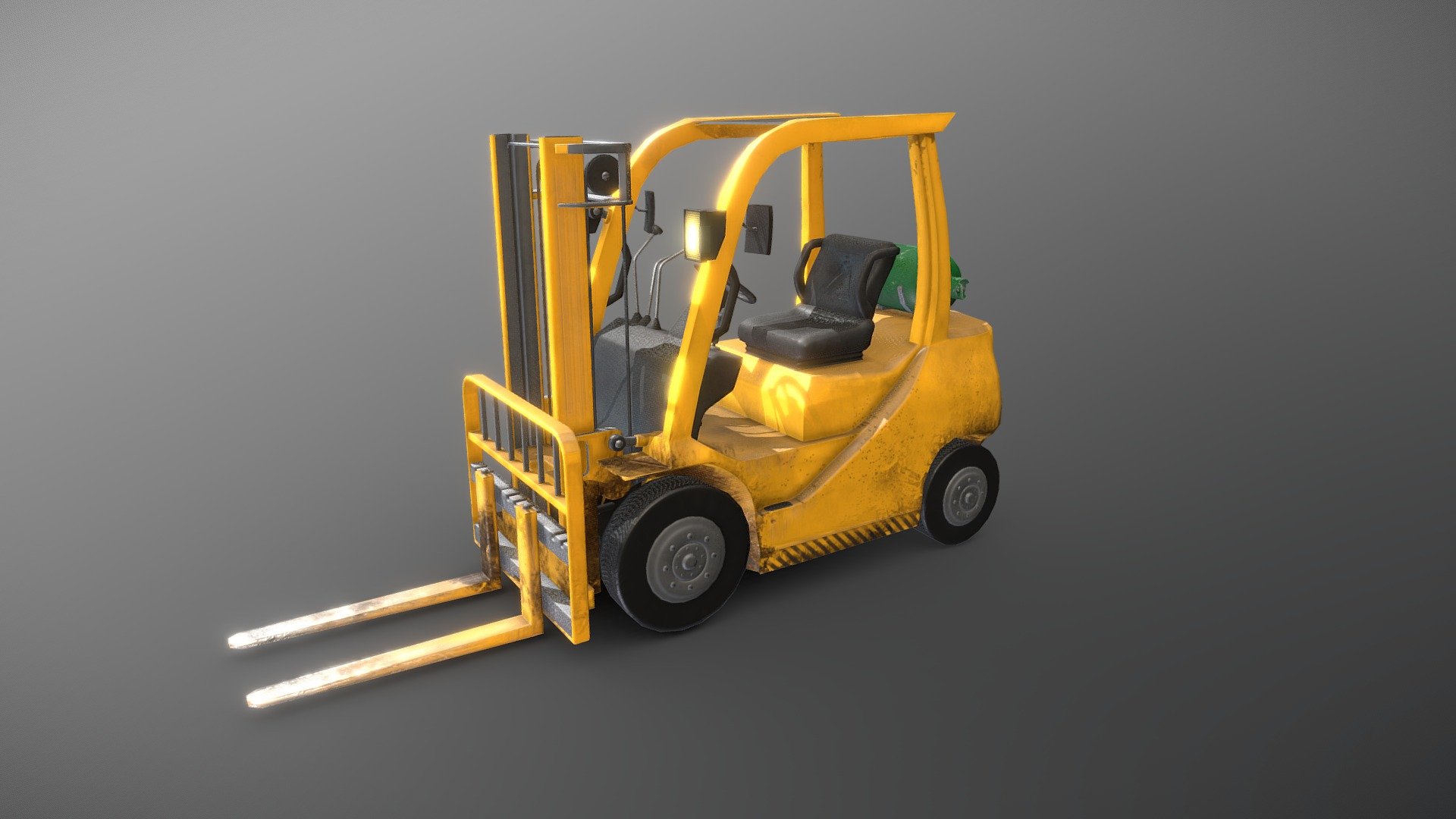 Warehouse — Forklift - 3D model by HEC Liège — Digital Lab (@HEC ...