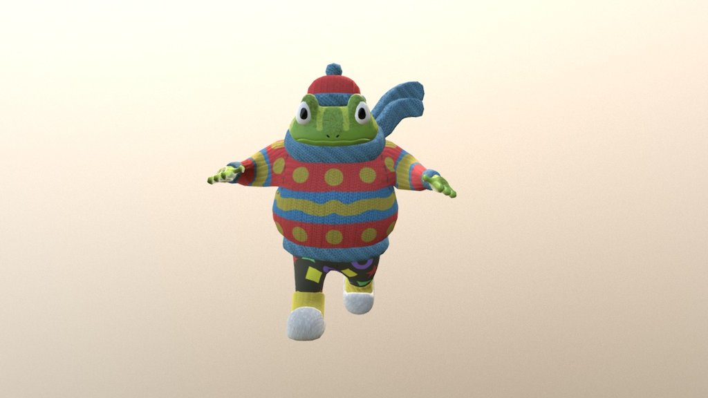 froggorunning - 3D model by tanwaffle [19f8019] - Sketchfab