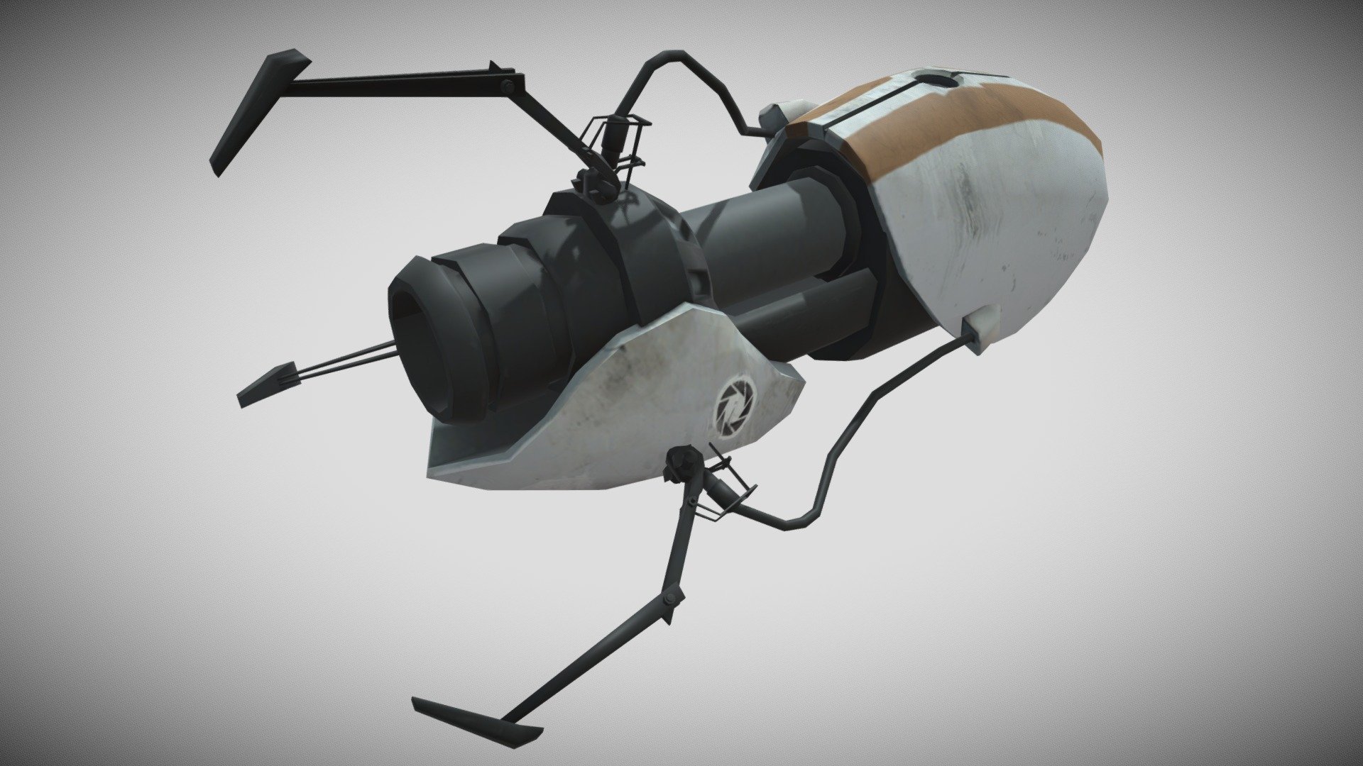 Portal 2 | P-Body's Portal Device World Model - Download Free 3D model ...