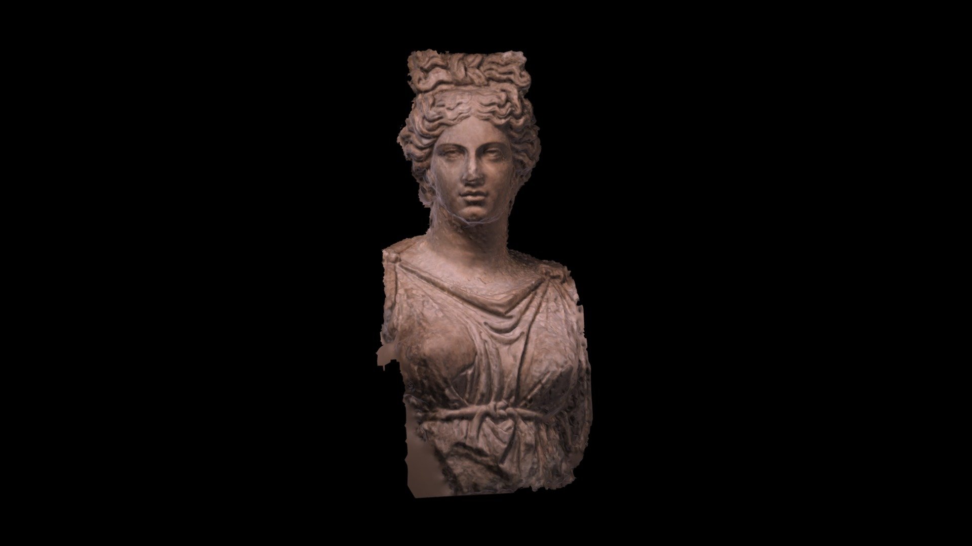Bust Of A Goddess - 3D model by mimobase [19fad38] - Sketchfab