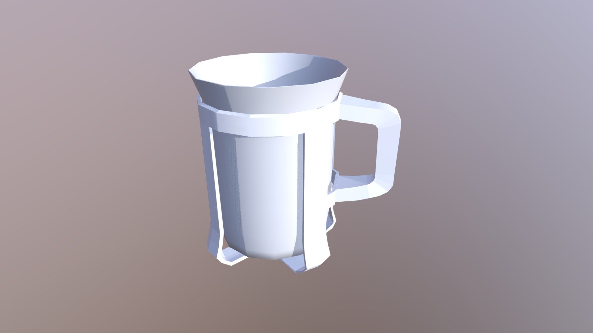 Cup - 3D model by TKiselnikova [19fcf88] - Sketchfab