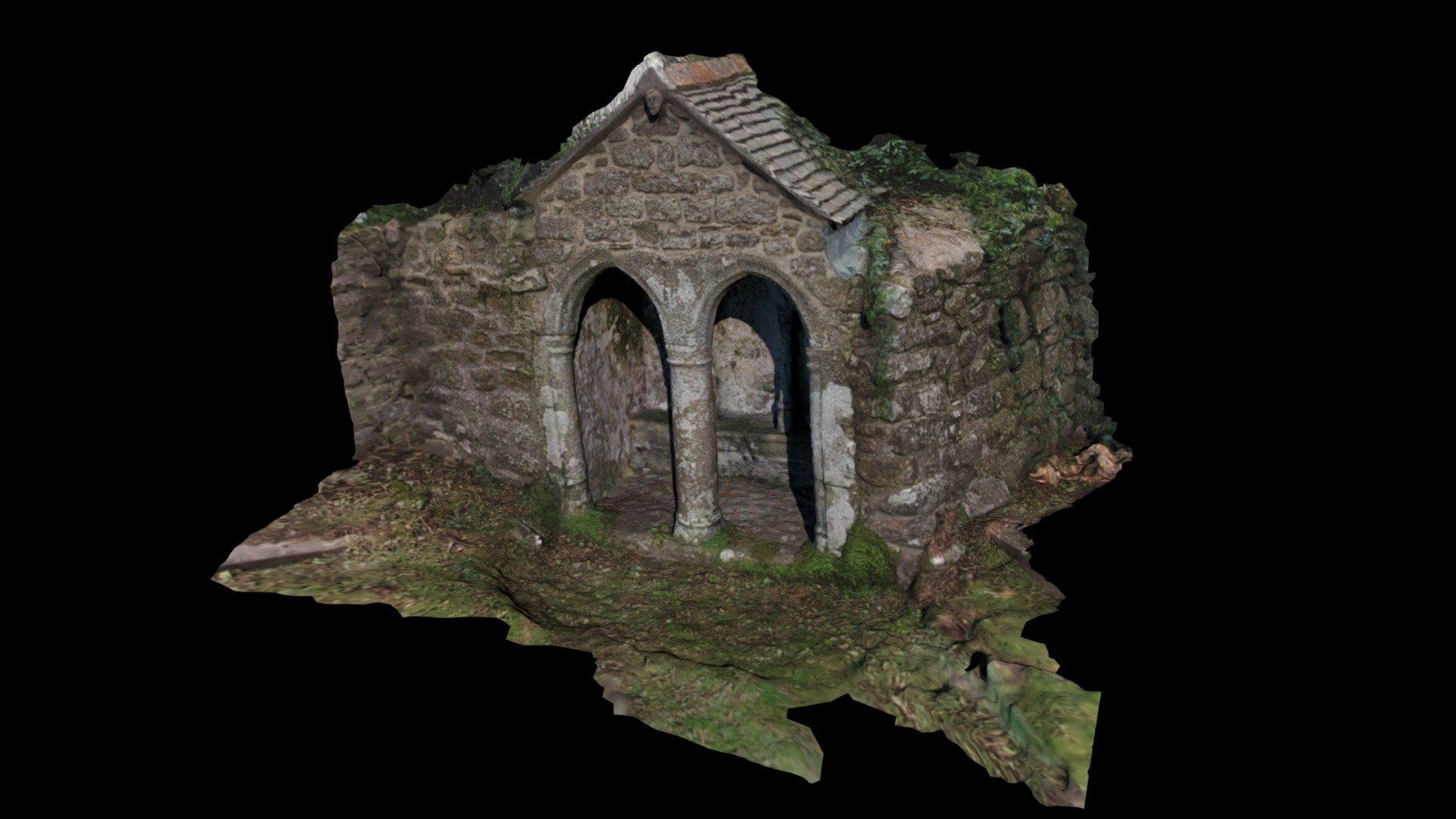 Germoe Church, Cornwall - St Germoe's Chair - Download Free 3D model by ...