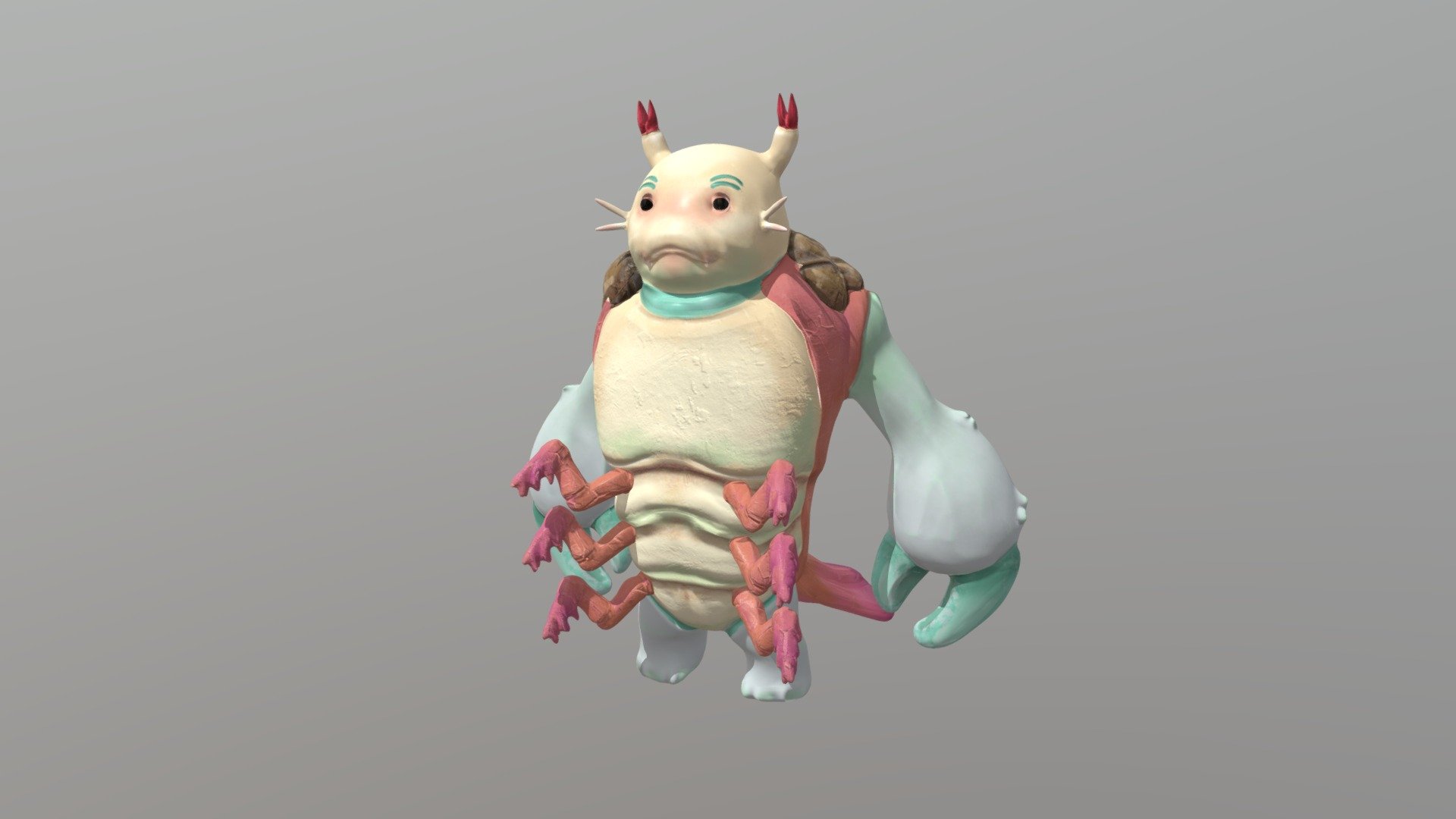 Vince - Deep Sea Inspired Character - 3D model by Nurseshark [19ff2c4 ...