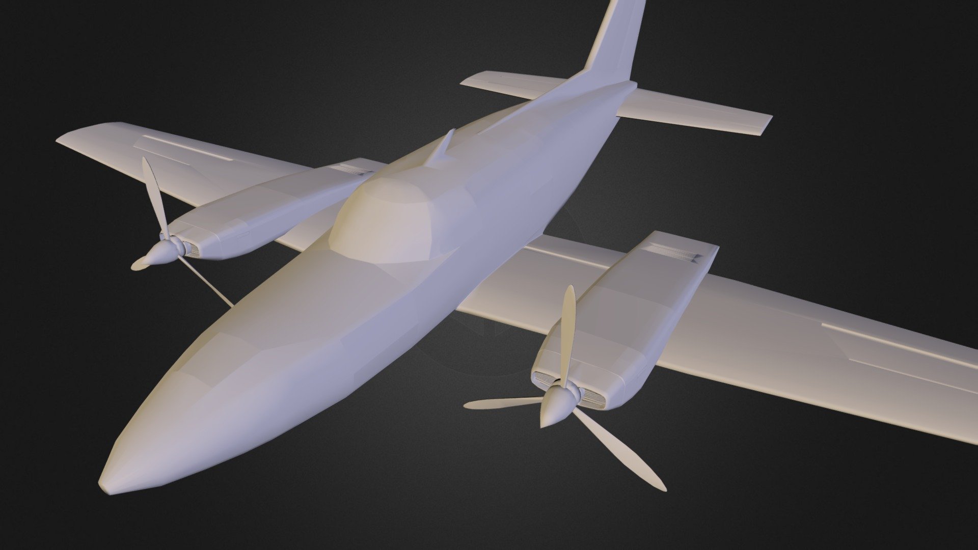 cessna - 3D model by NguyenDuyNam [1D4lz0b] - Sketchfab