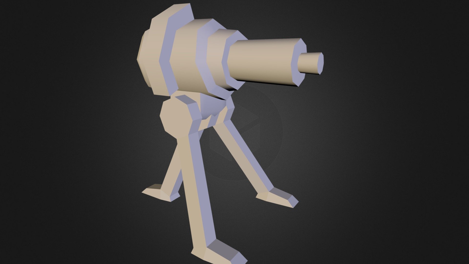 Small Turret - 3D model by R. Daniel Sosa (@sosa3D) [1HwPzsK] - Sketchfab