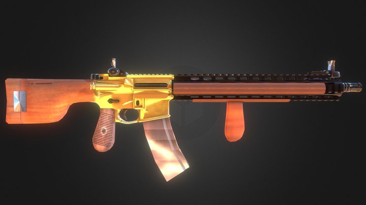 Mk18 3D models - Sketchfab