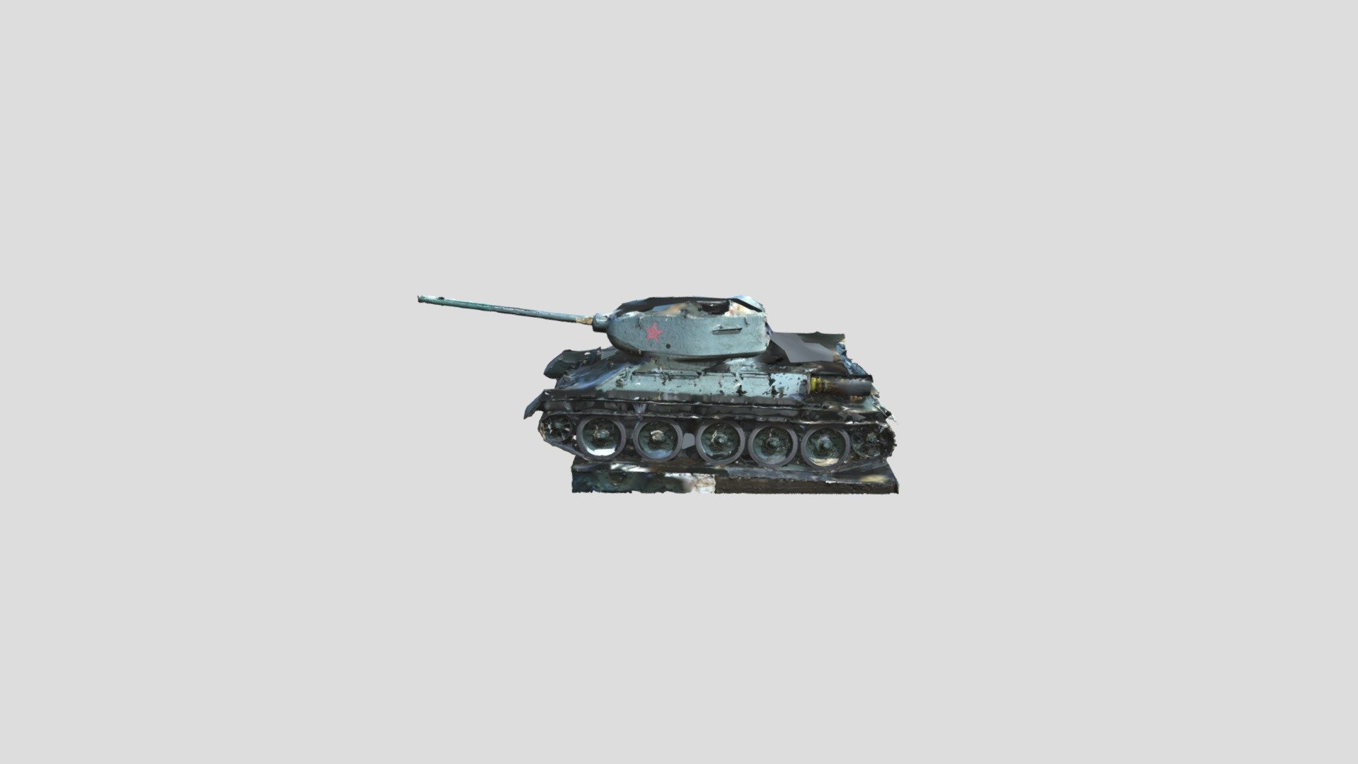 t-34-85 - 3D model by sus_beans [1a00eaf] - Sketchfab