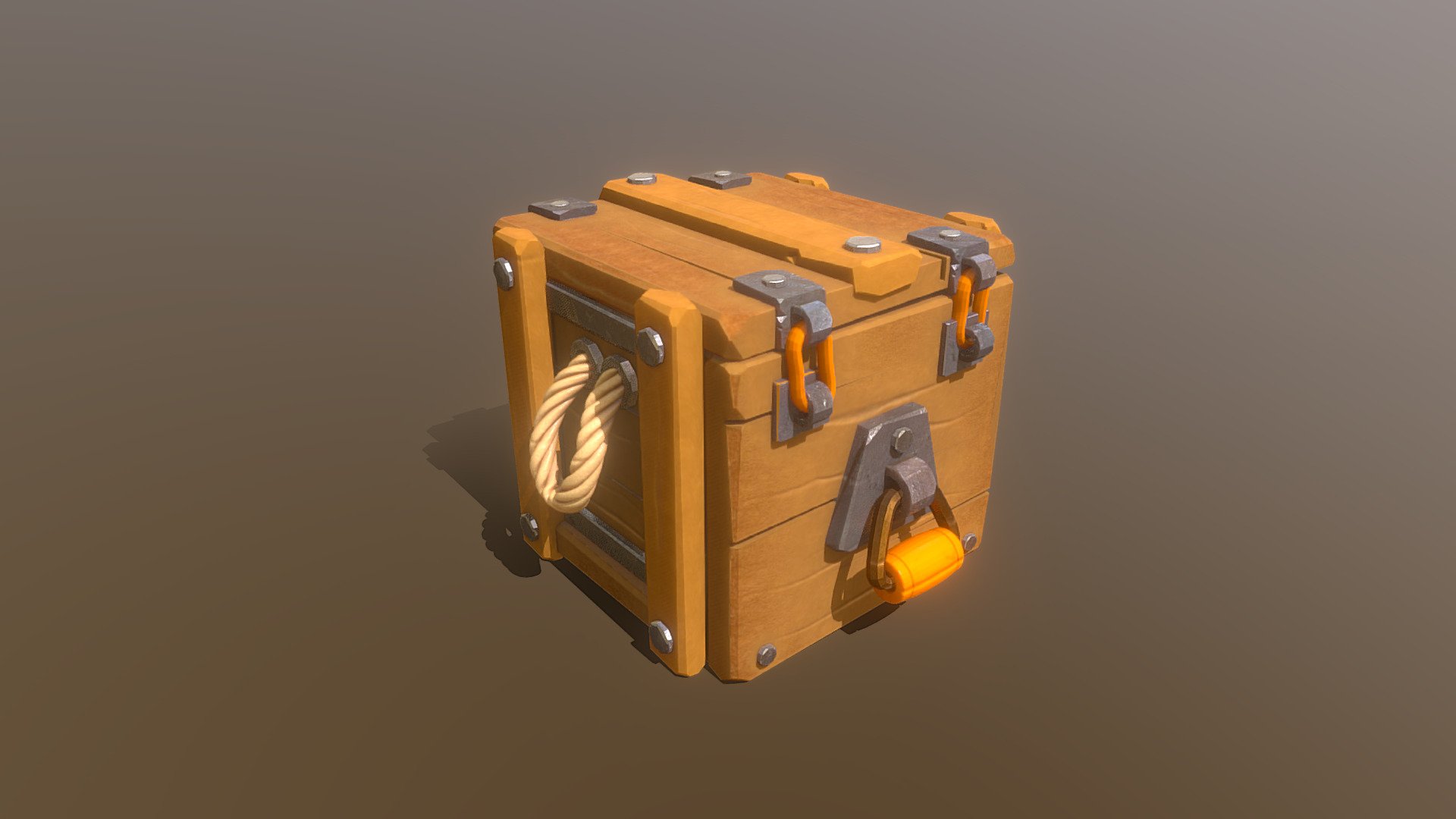 wooden crate - Download Free 3D model by Magicrealism [1a01d88] - Sketchfab