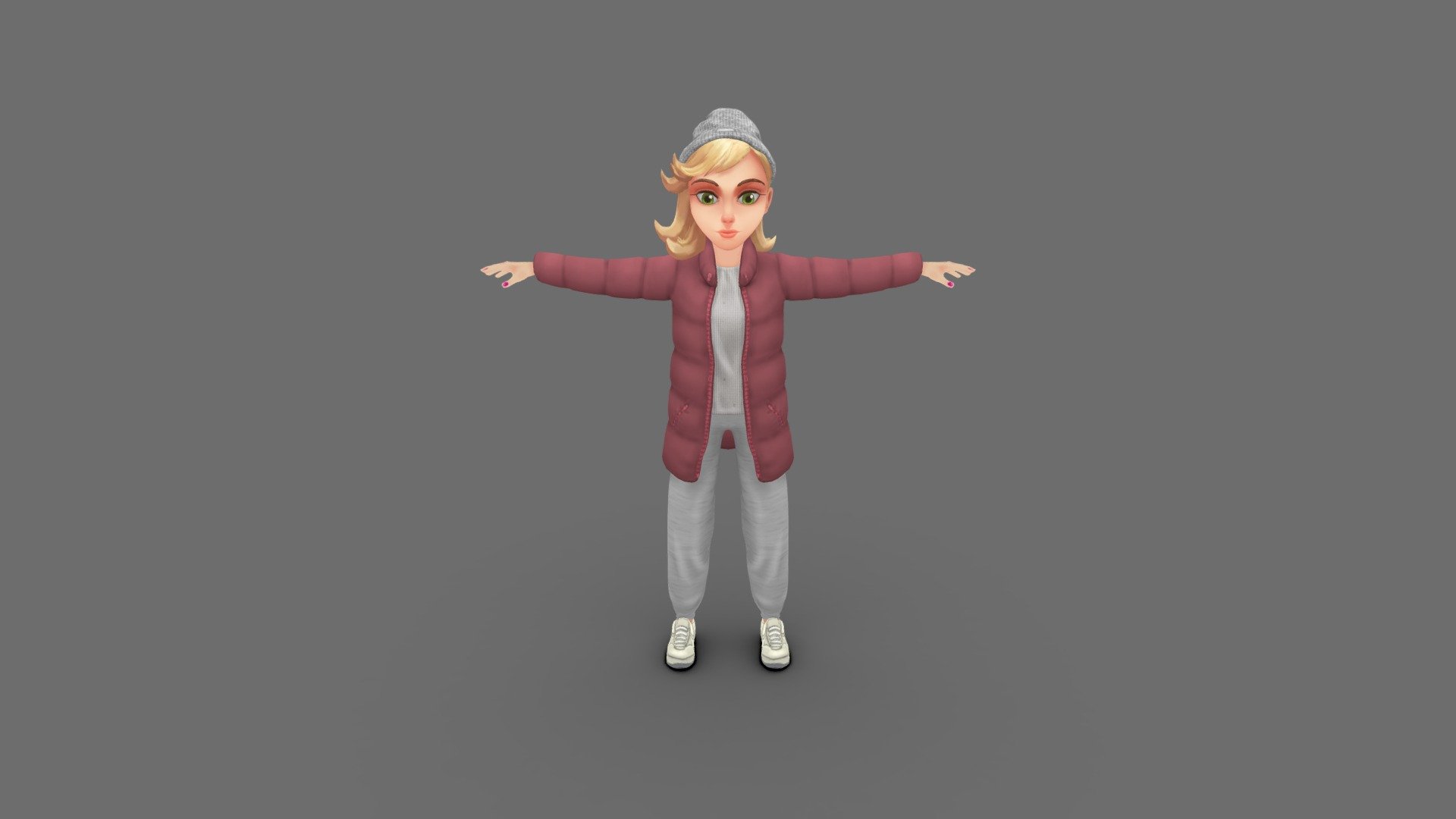 Emily (Cold Winter) - 3D model by Landylias [1a0221b] - Sketchfab
