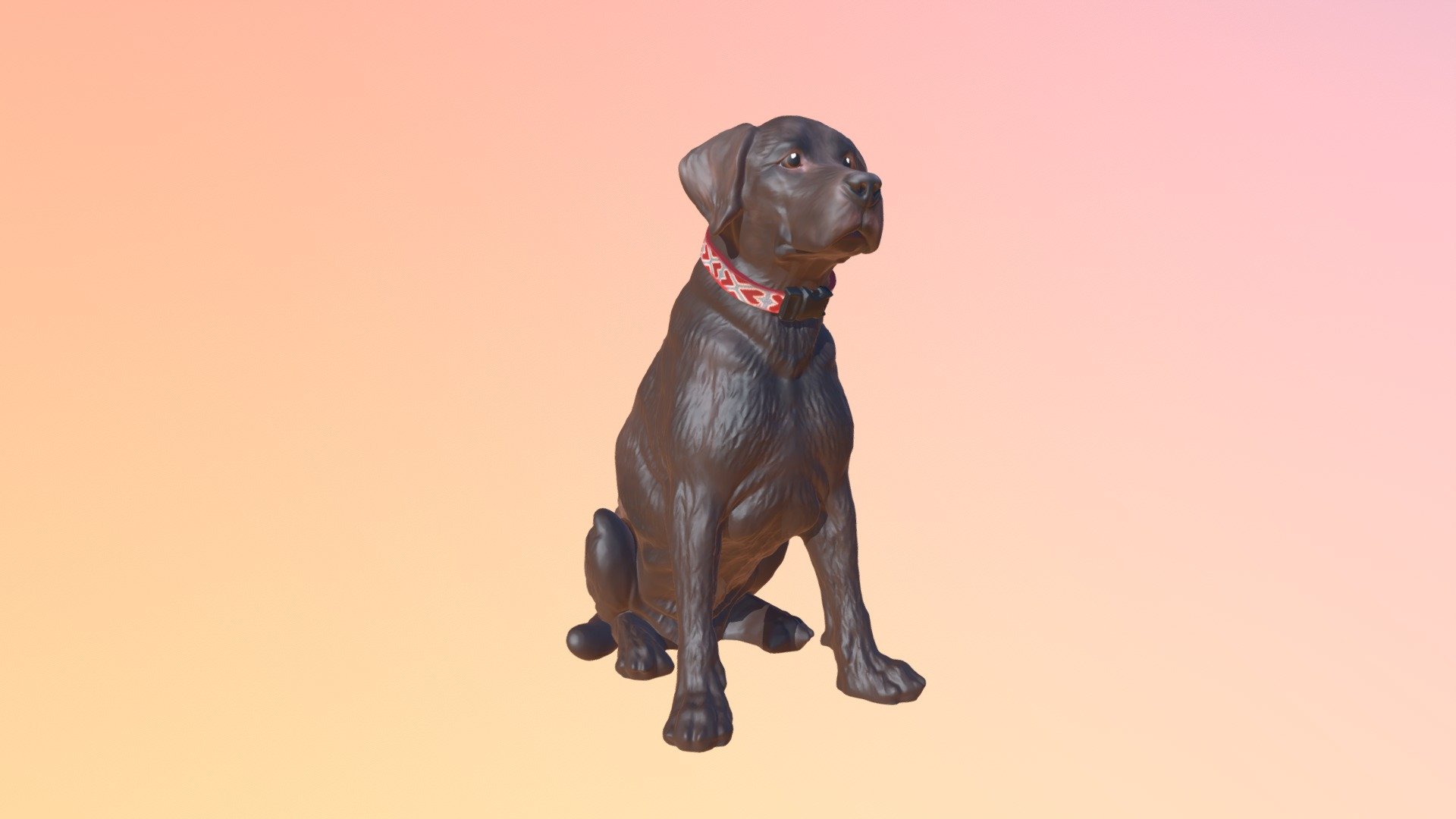 Monty - 3D model by Arty Lobster - Pet Sculptures Made Simple ...