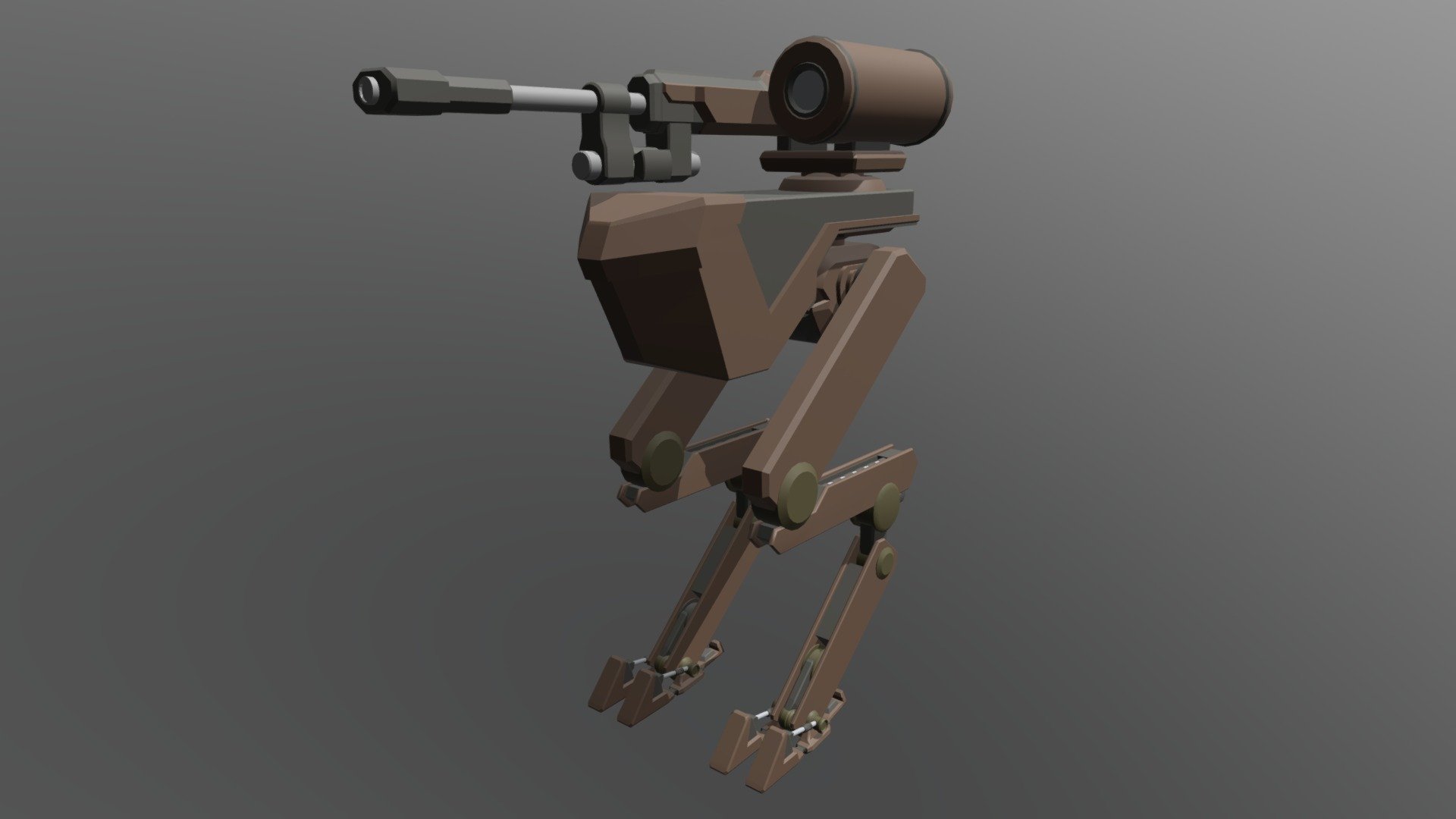 Oti Enemy A-Mech - 3D model by Joshua Eiki (@Aalok) [1a032c8] - Sketchfab