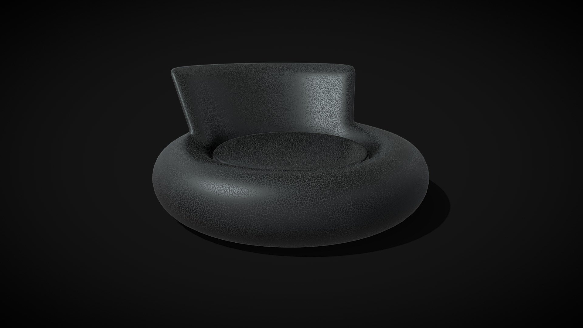 Round_ Kussion_ Chier - Download Free 3D model by Vijaysarathi ...