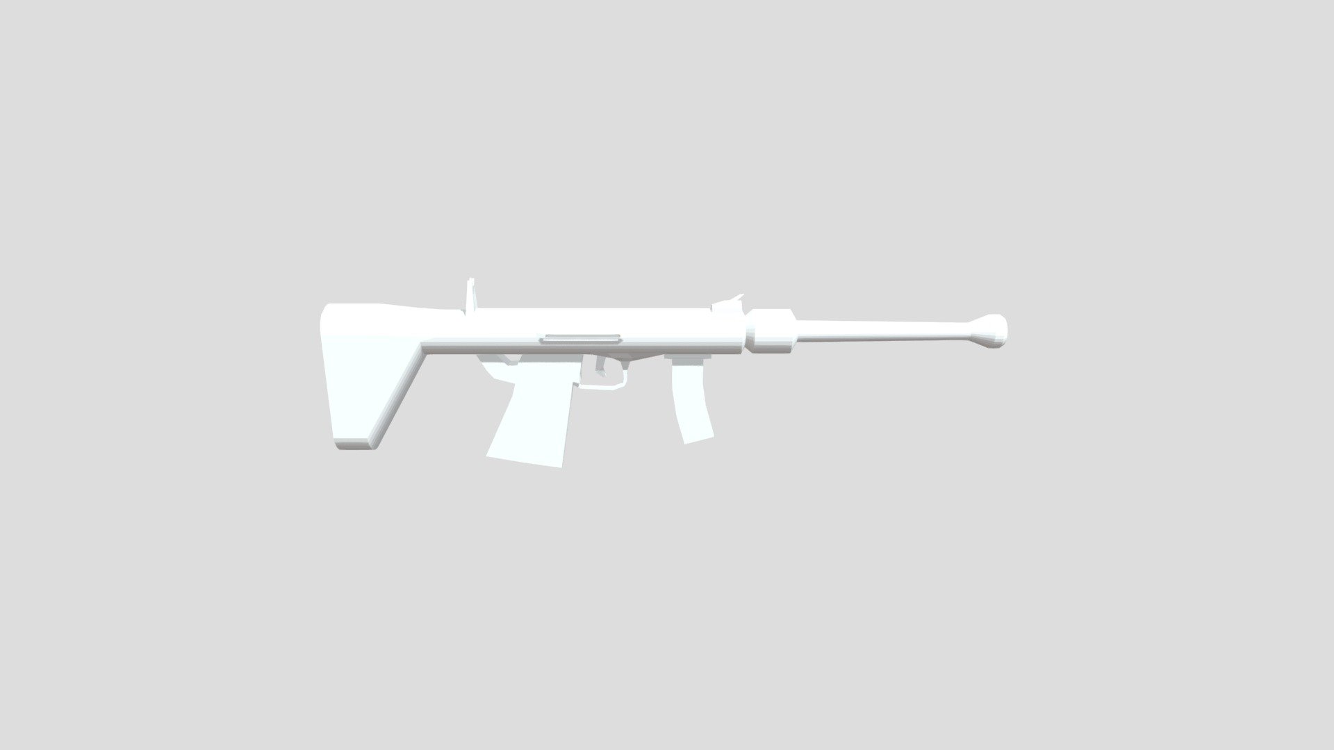 Automatic Rifle without poly - Download Free 3D model by ayooBro ...