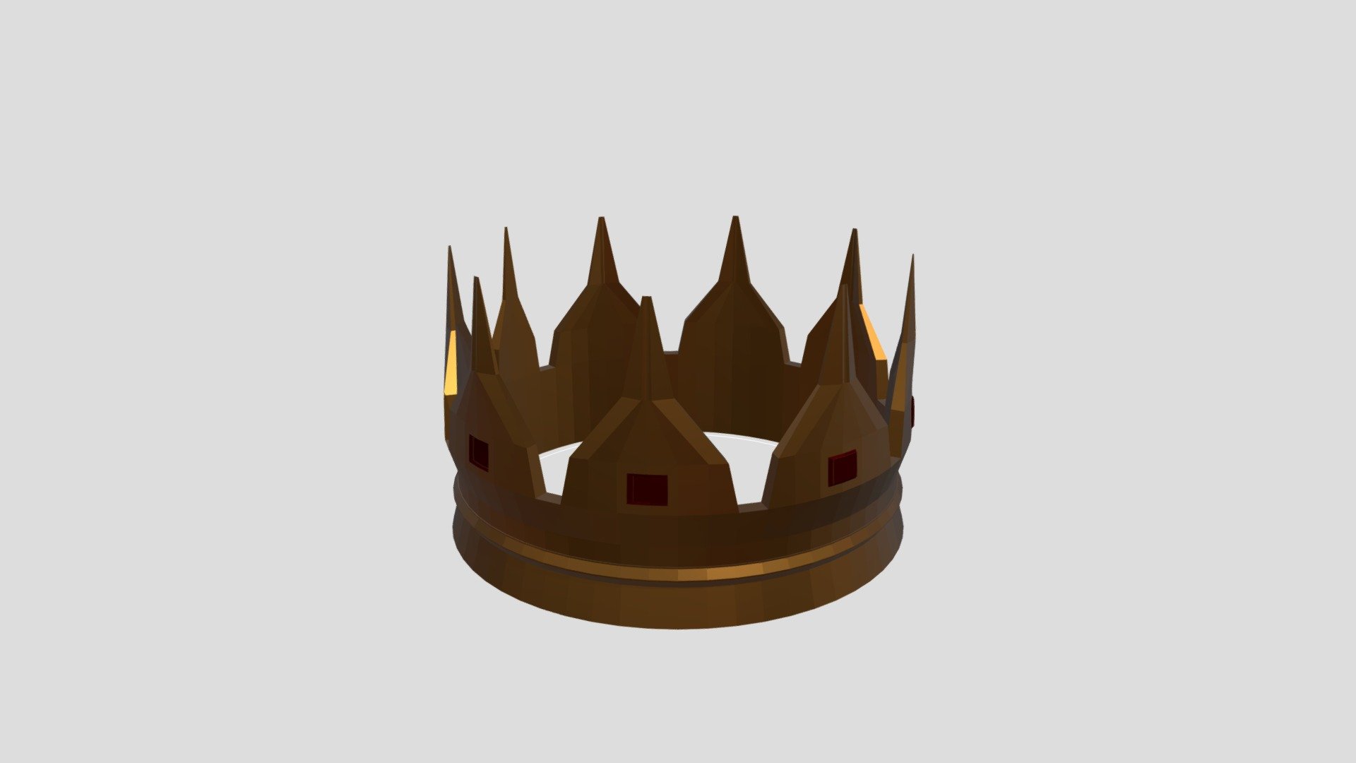 Crown - 3D model by BrunoRDS [1a04aeb] - Sketchfab