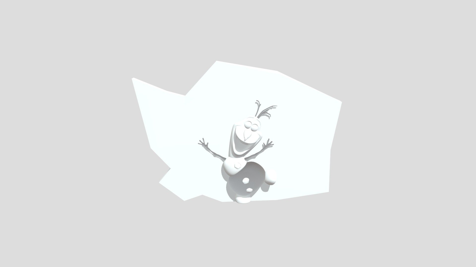 Olaf2 82(ice4) - 3D model by bylov2019 [1a05e8d] - Sketchfab