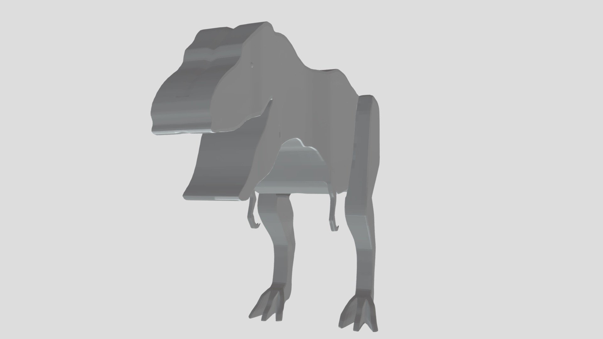 WWD T. Rex (base mesh) - Download Free 3D model by Modbuff (@CGreature ...