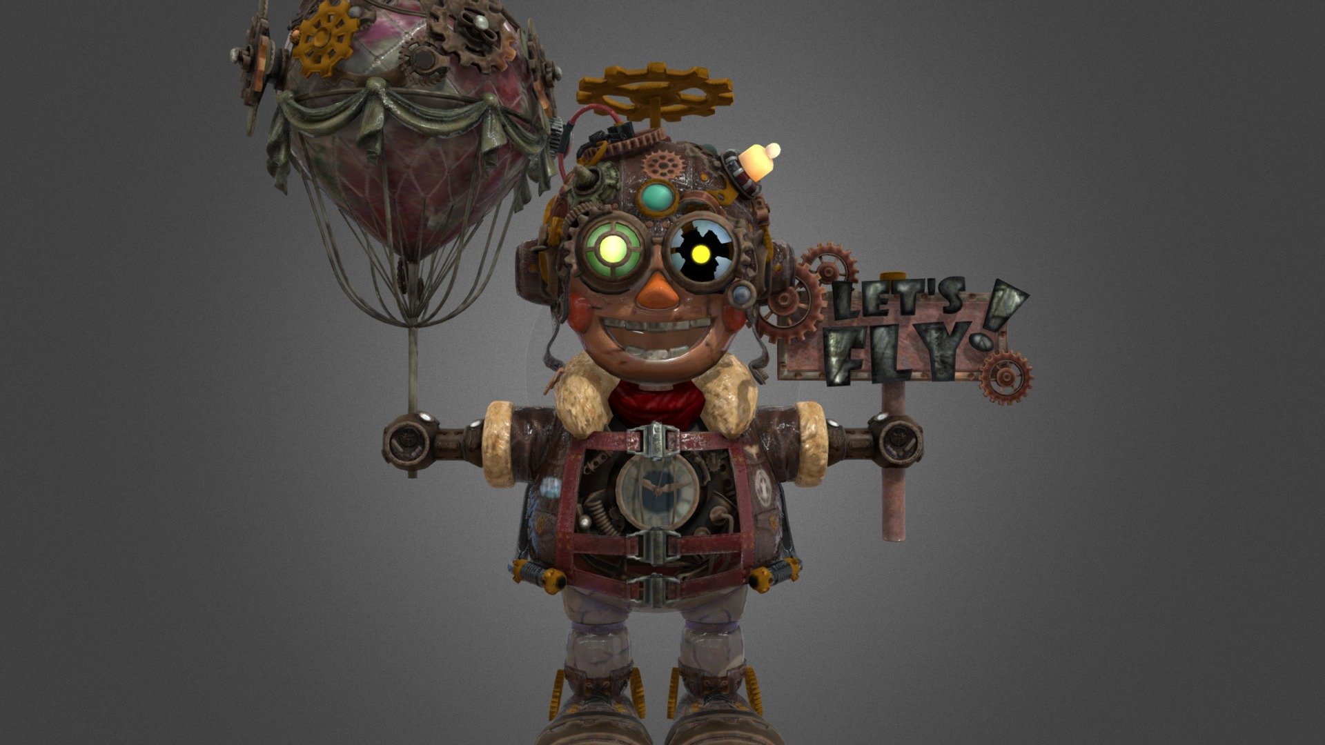 Jetpack Balloon Boy | Special Delivery - Download Free 3D model by ...