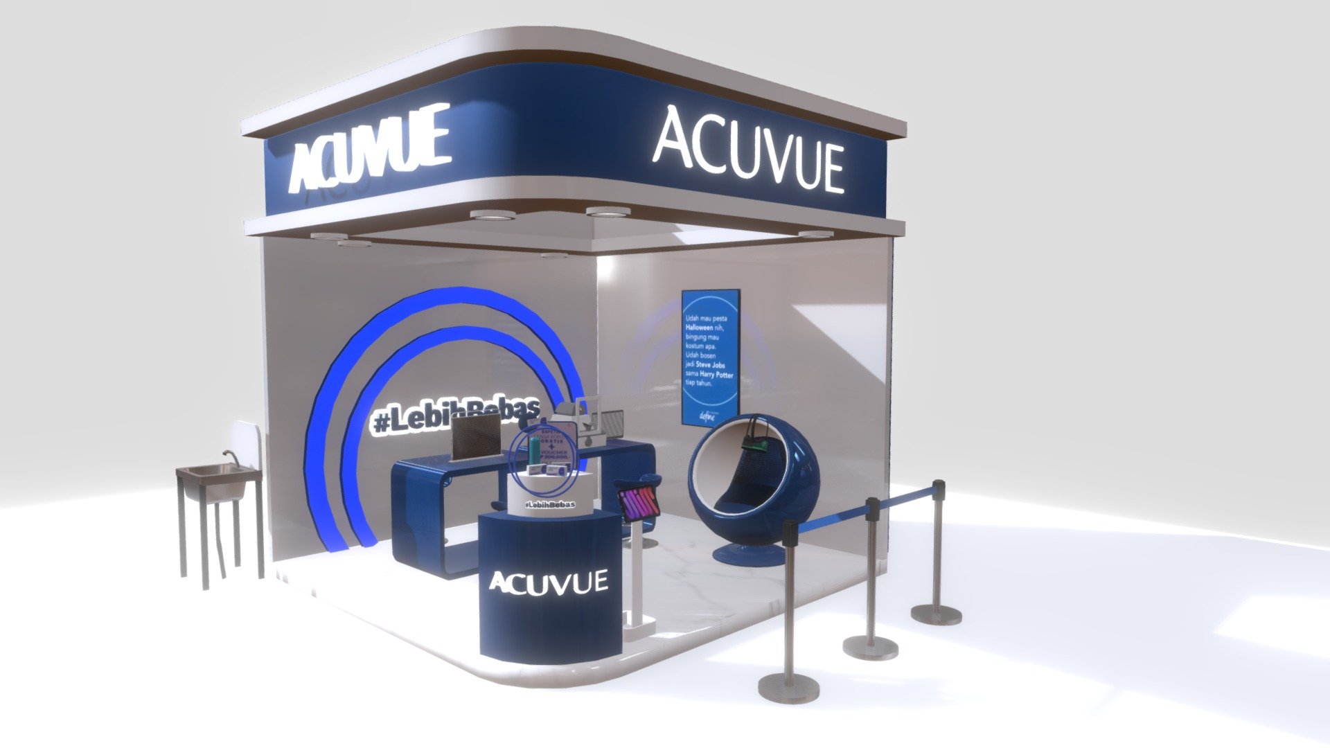 Acuvue Booth 3x3 - 8 - 3D model by aliven (@alivenn) [1a06bcf] - Sketchfab