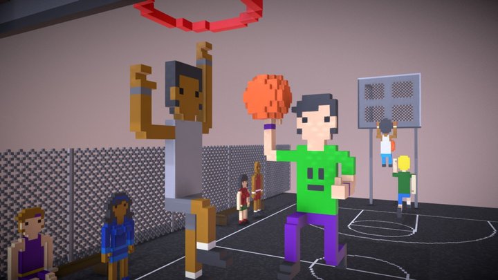 Streetball 3D models - Sketchfab