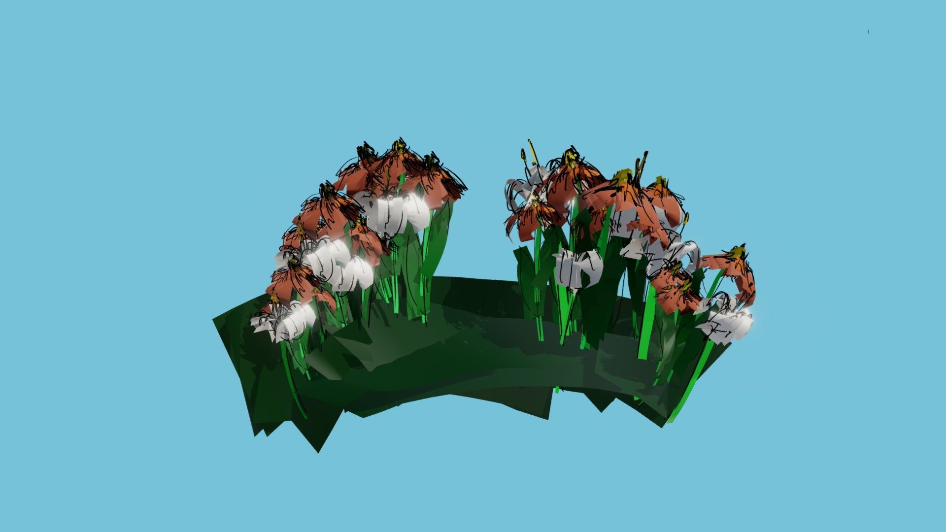 flower test - Download Free 3D model by IanSklarsky [1a08d4f] - Sketchfab